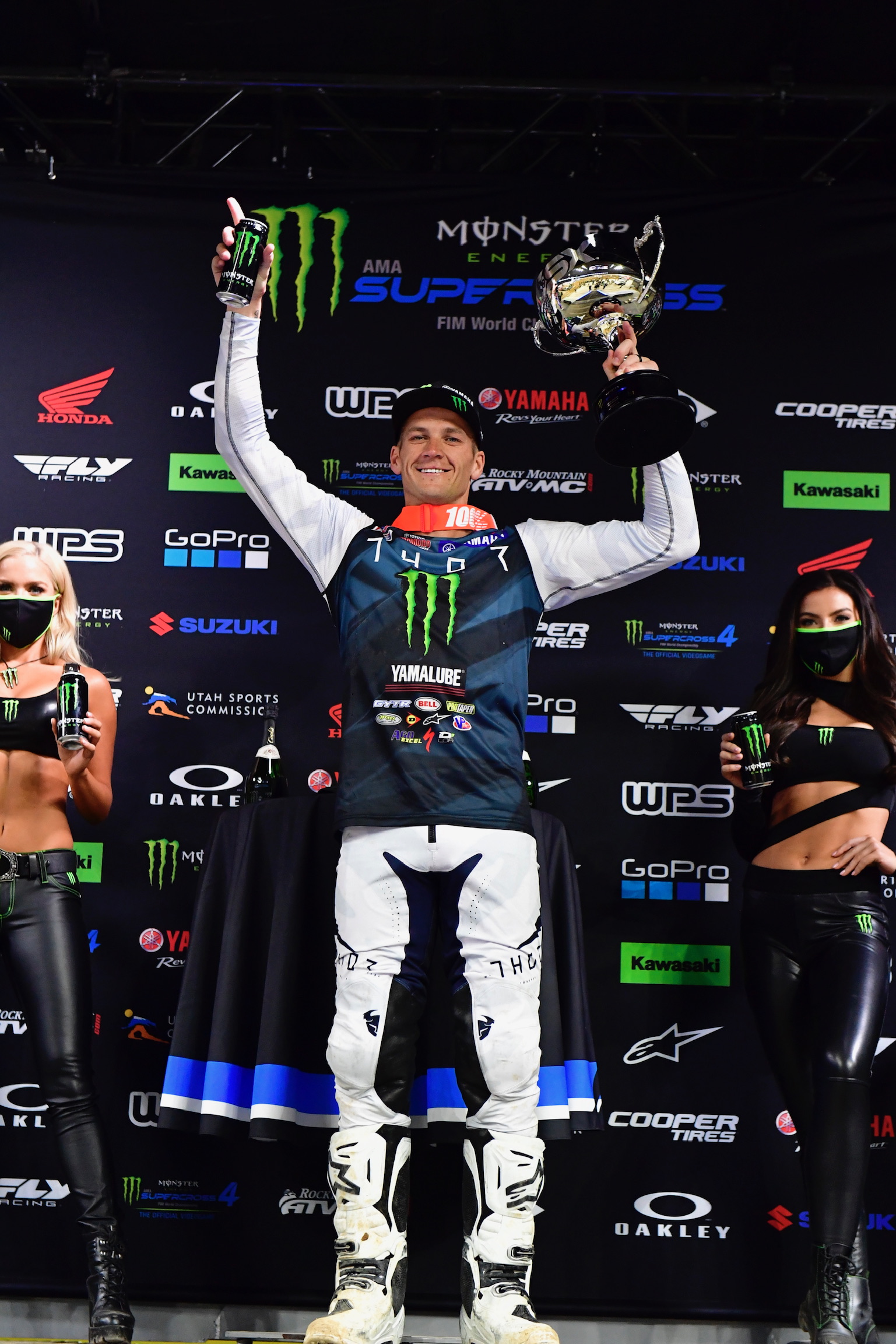 Stellar Night for Monster Energy Star Yamaha Racing’s 250 Team at ...