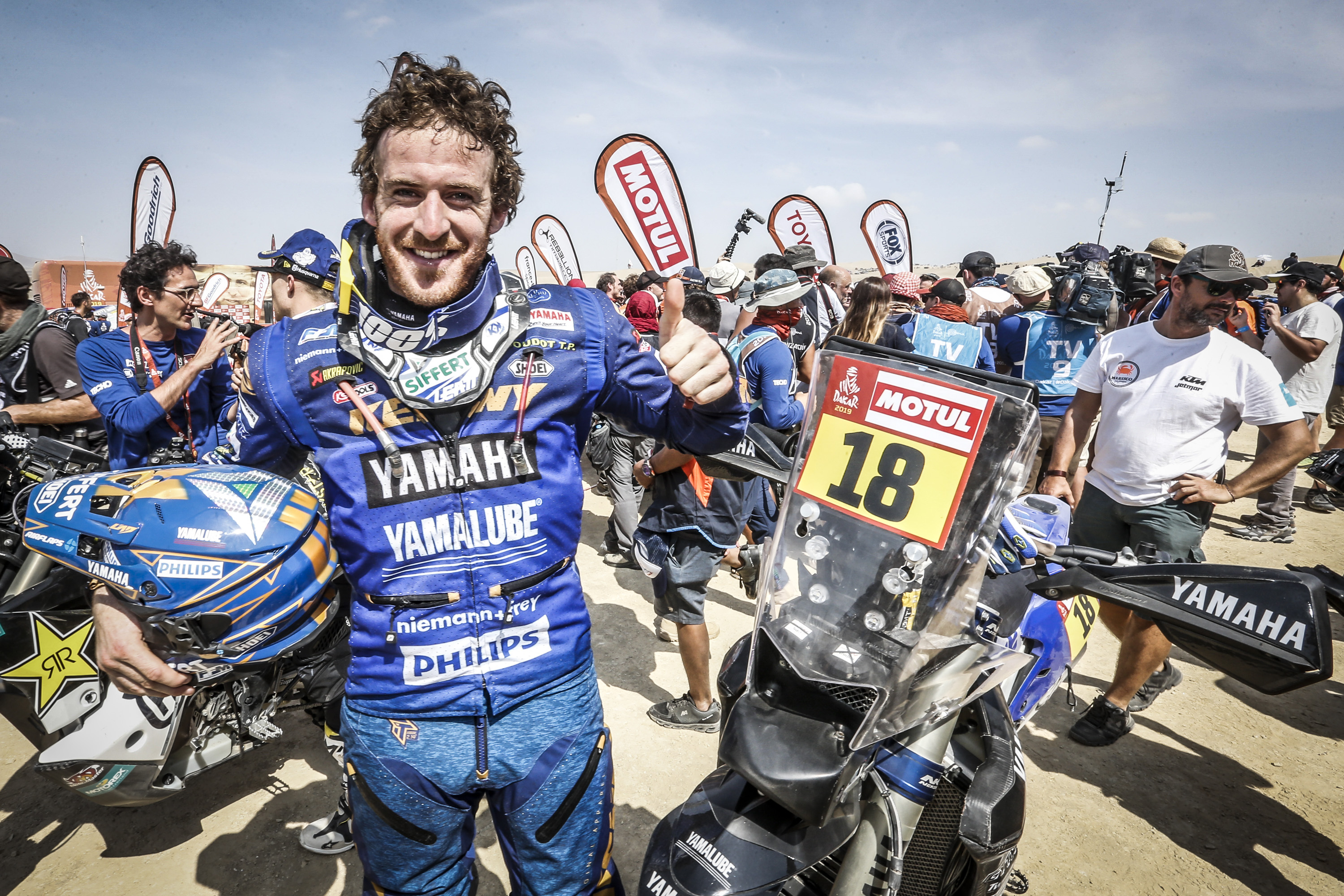 Yamalube Yamaha Rally Riders Battle Through Challenging Stage Eight Of ...