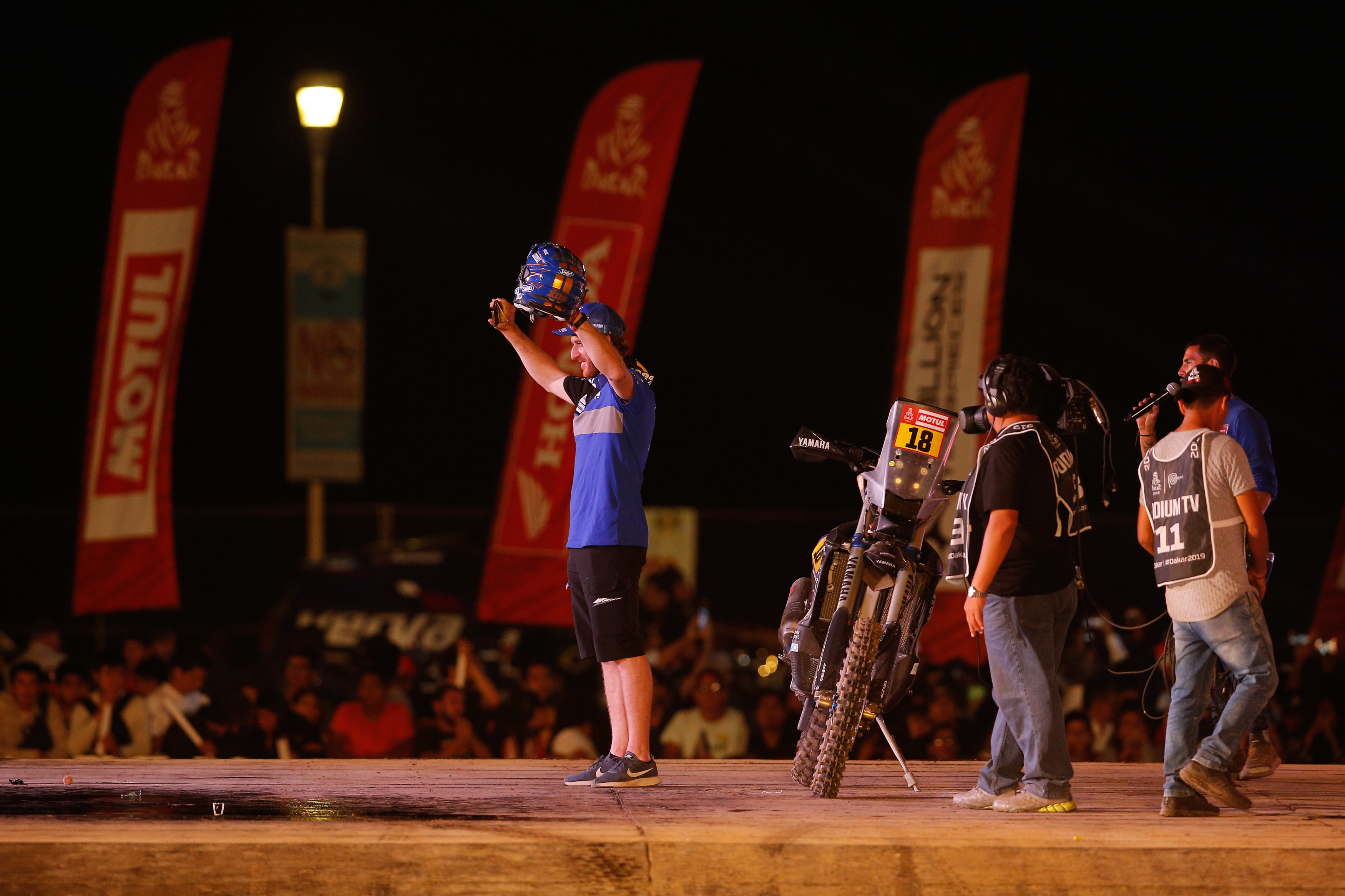Yamalube Yamaha Rally Riders Battle Through Challenging Stage Eight Of ...