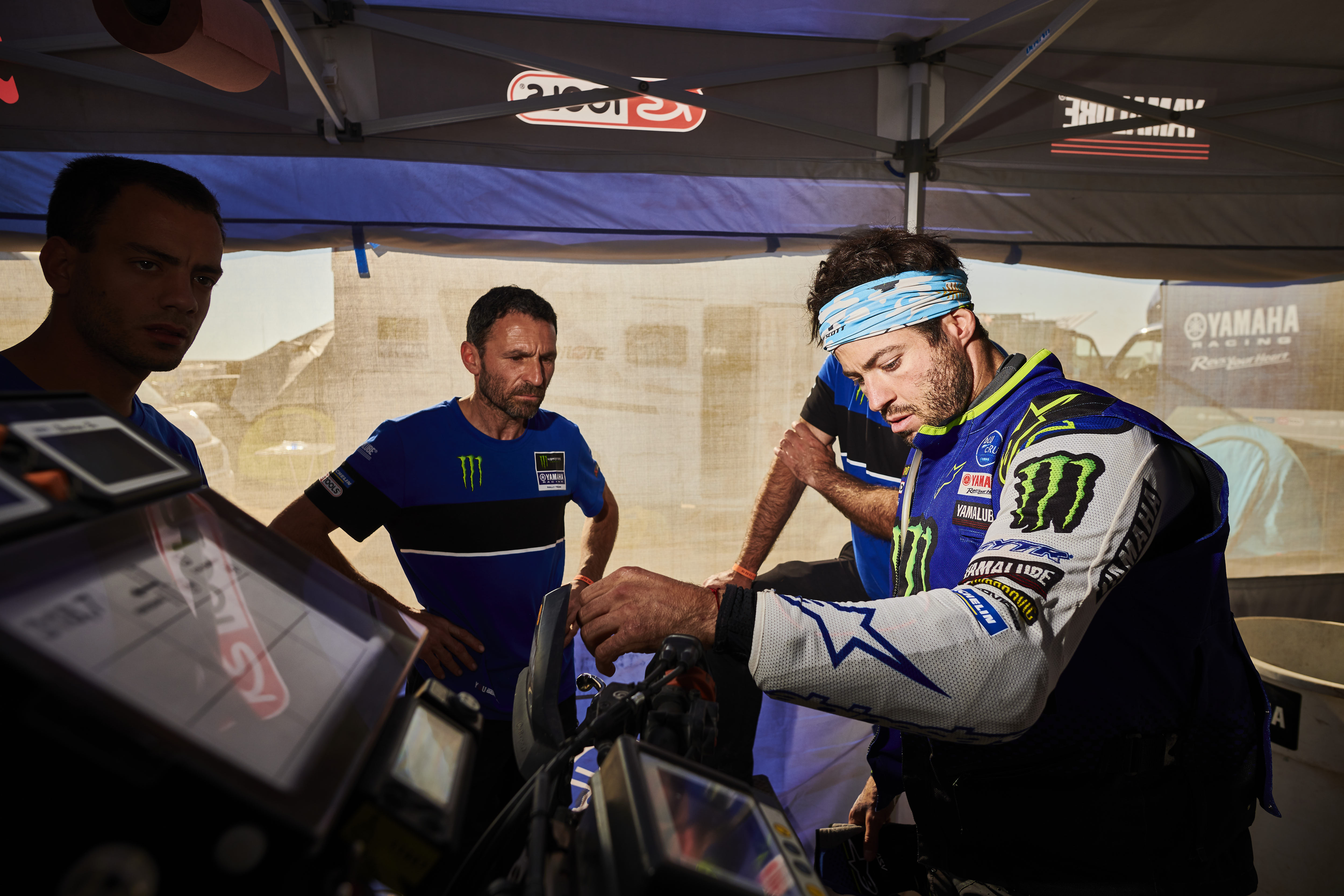 Monster Energy Yamaha Rally Team's Jamie McCanney And Franco Caimi ...