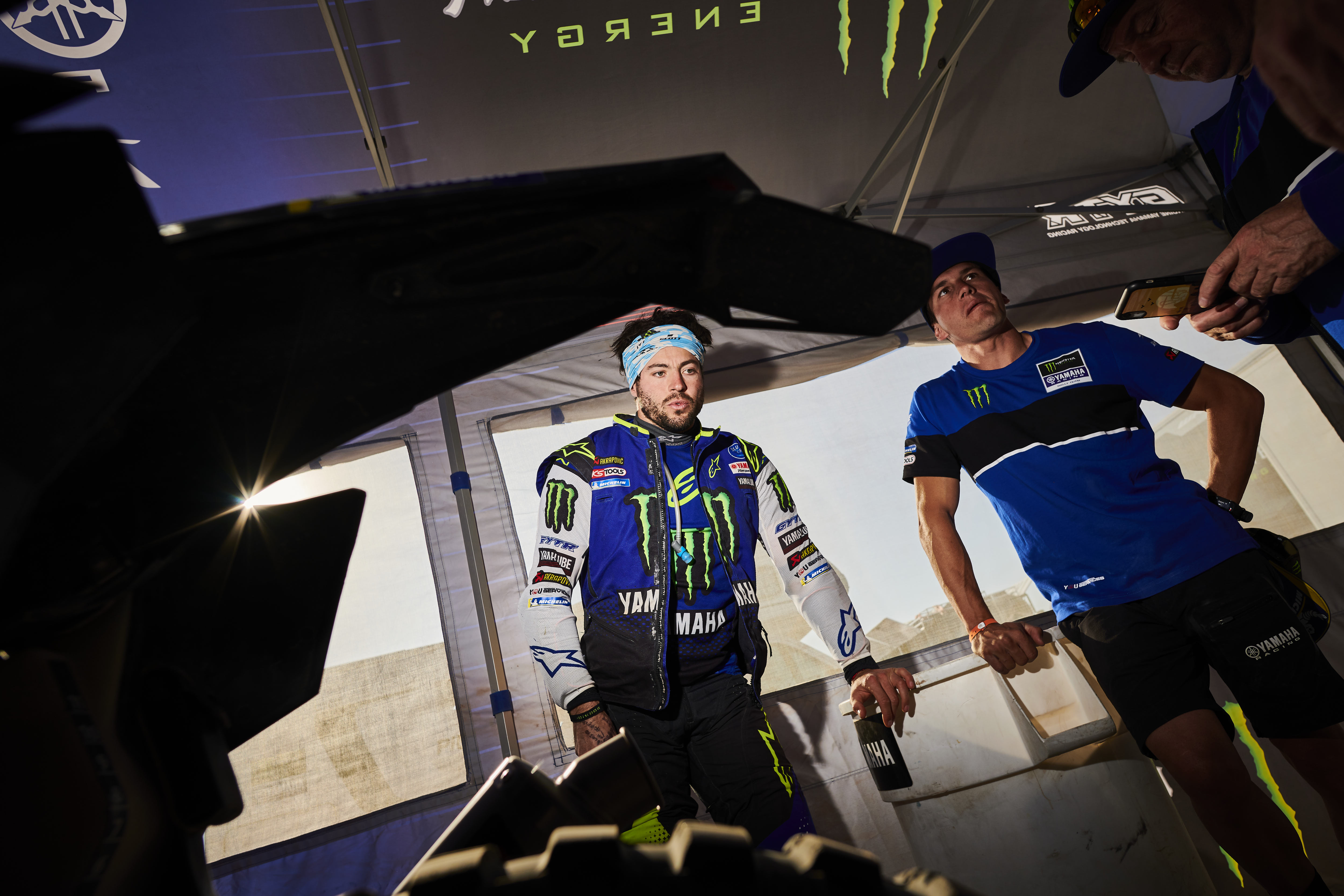 Monster Energy Yamaha Rally Team's Jamie McCanney And Franco Caimi ...