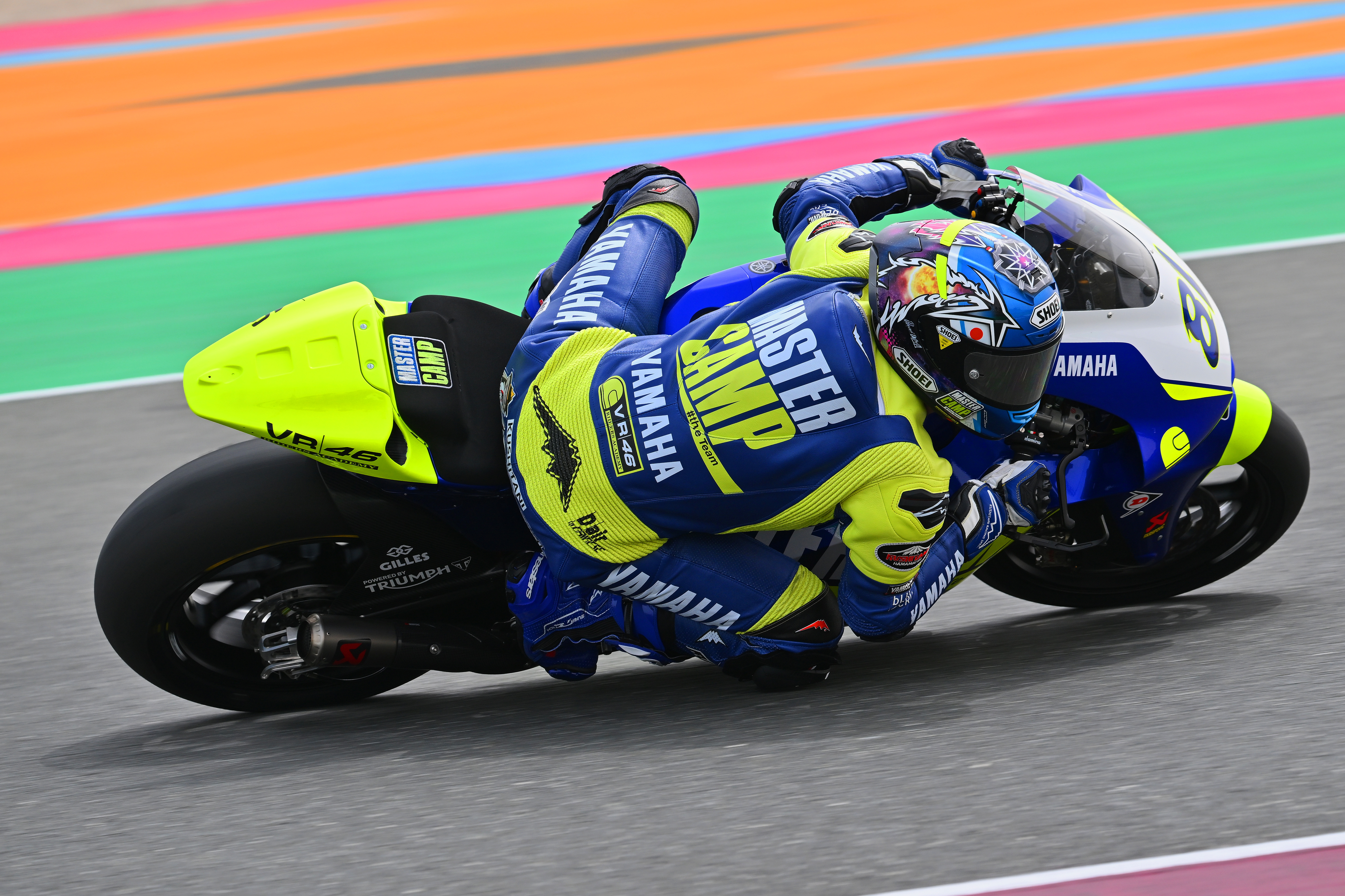 Yamaha VR46 Master Camp Team Show Determination in Qatar Moto2 ...