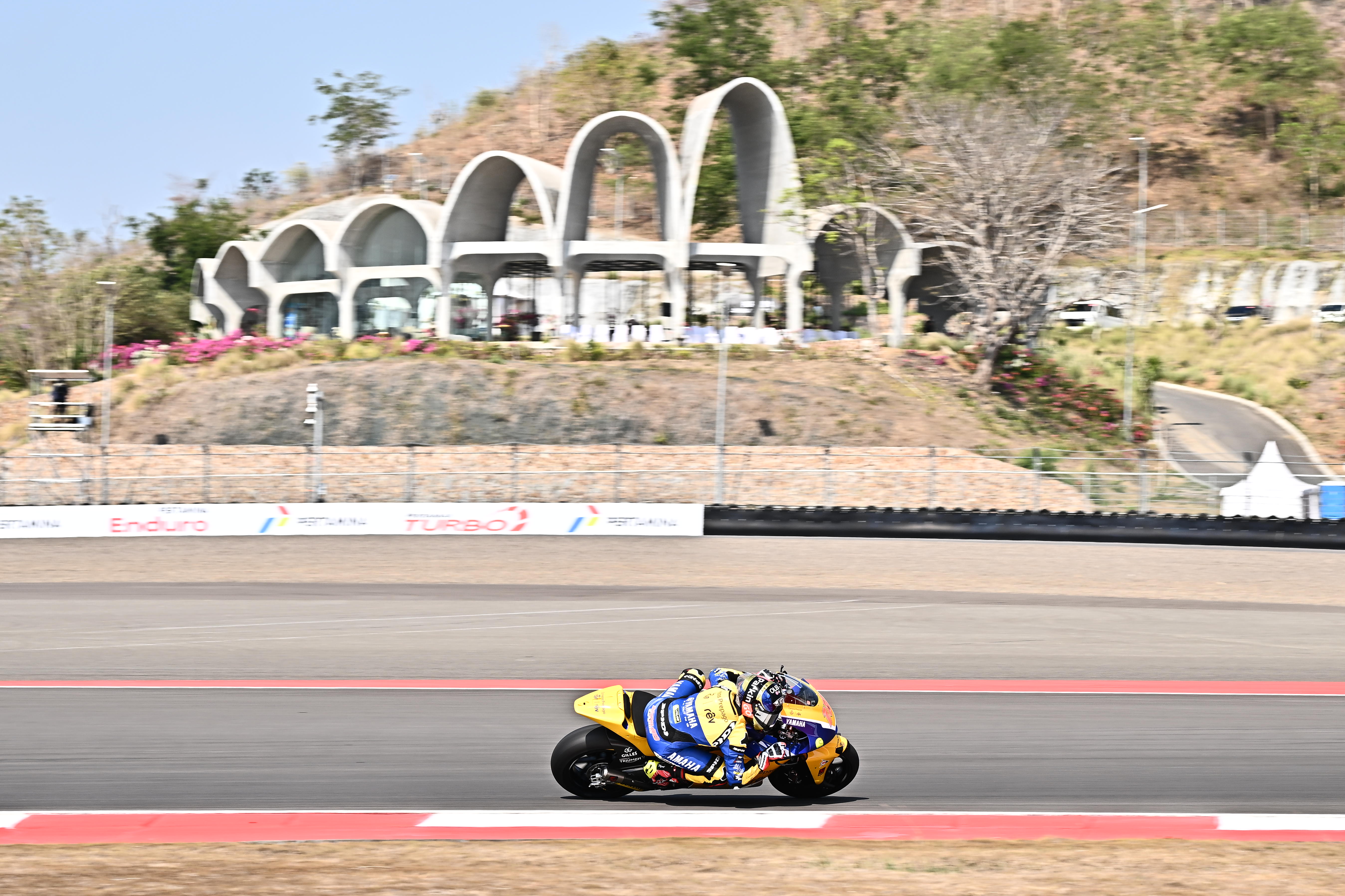 Gonzalez Masters Mandalika Track Layout On Indonesia GP Friday | Yamaha ...