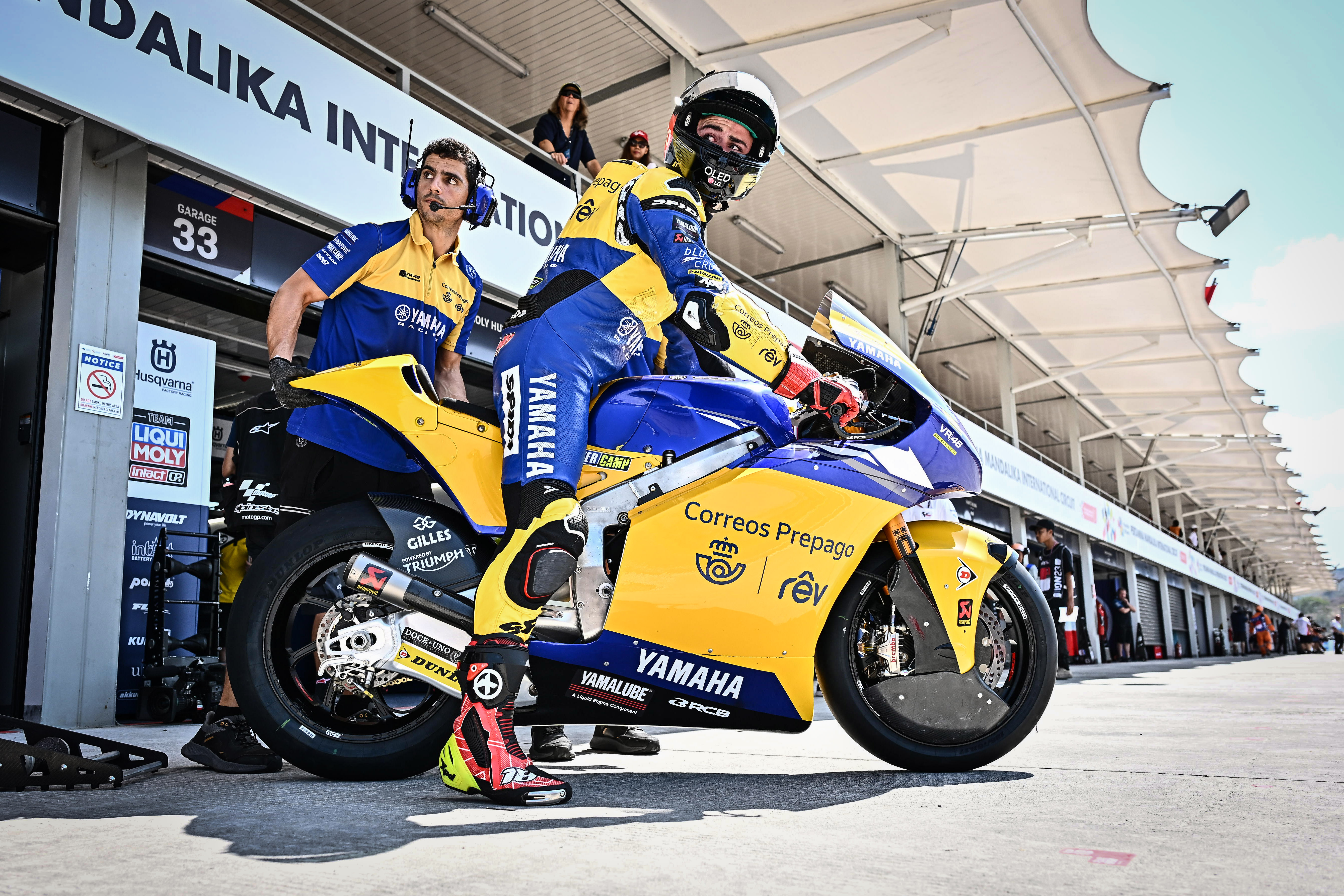 Gonzalez Masters Mandalika Track Layout On Indonesia GP Friday | Yamaha ...