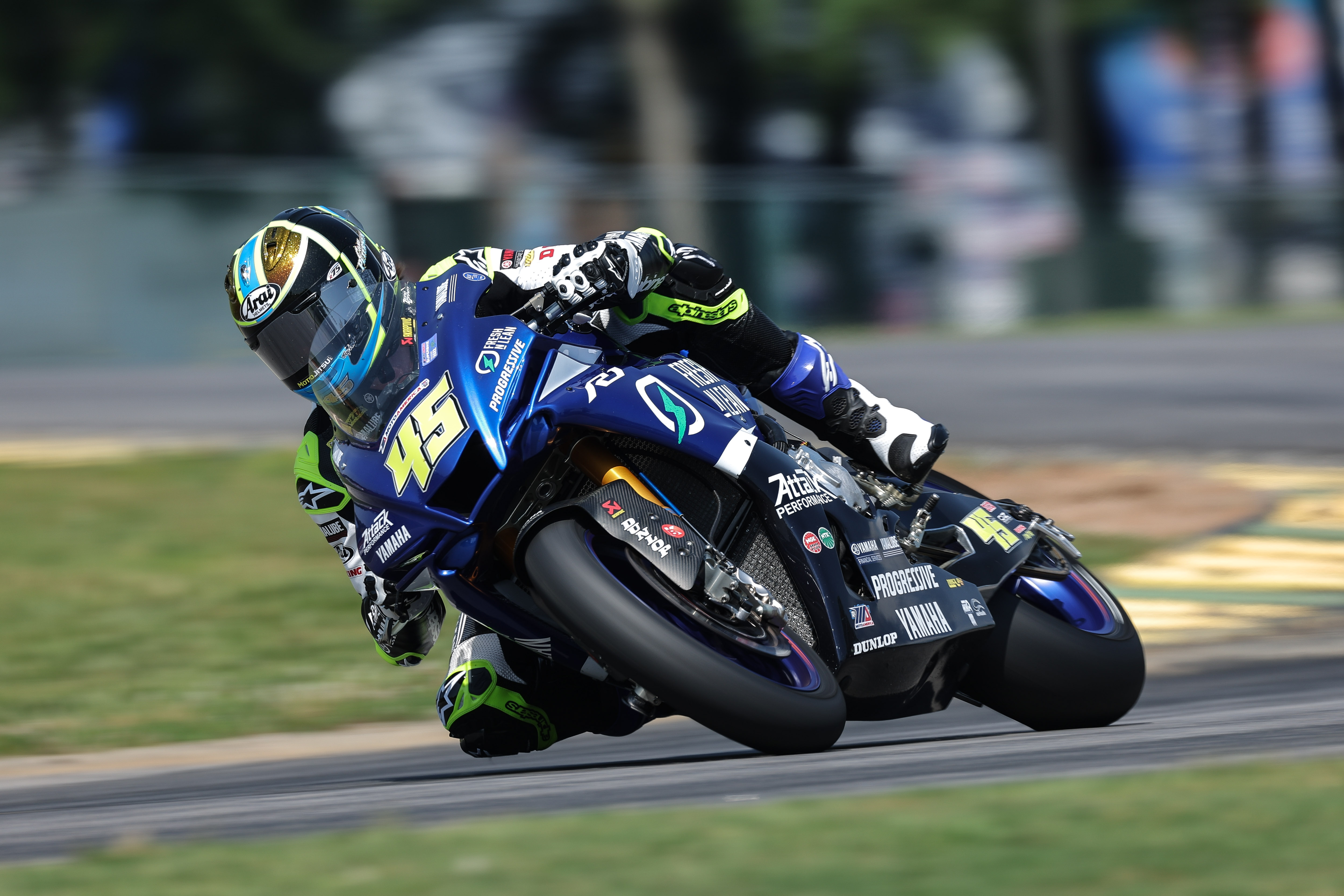 Gagne Makes Championship Gains with VIR Victory | Yamaha Racing