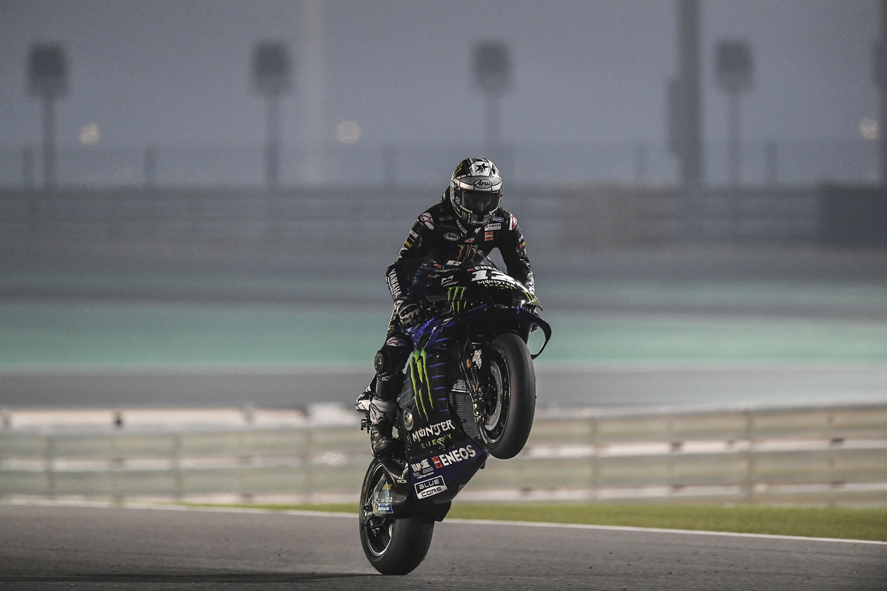 Good pace for Monster Energy Yamaha MotoGP On Qatar test day 1 | Yamaha ...