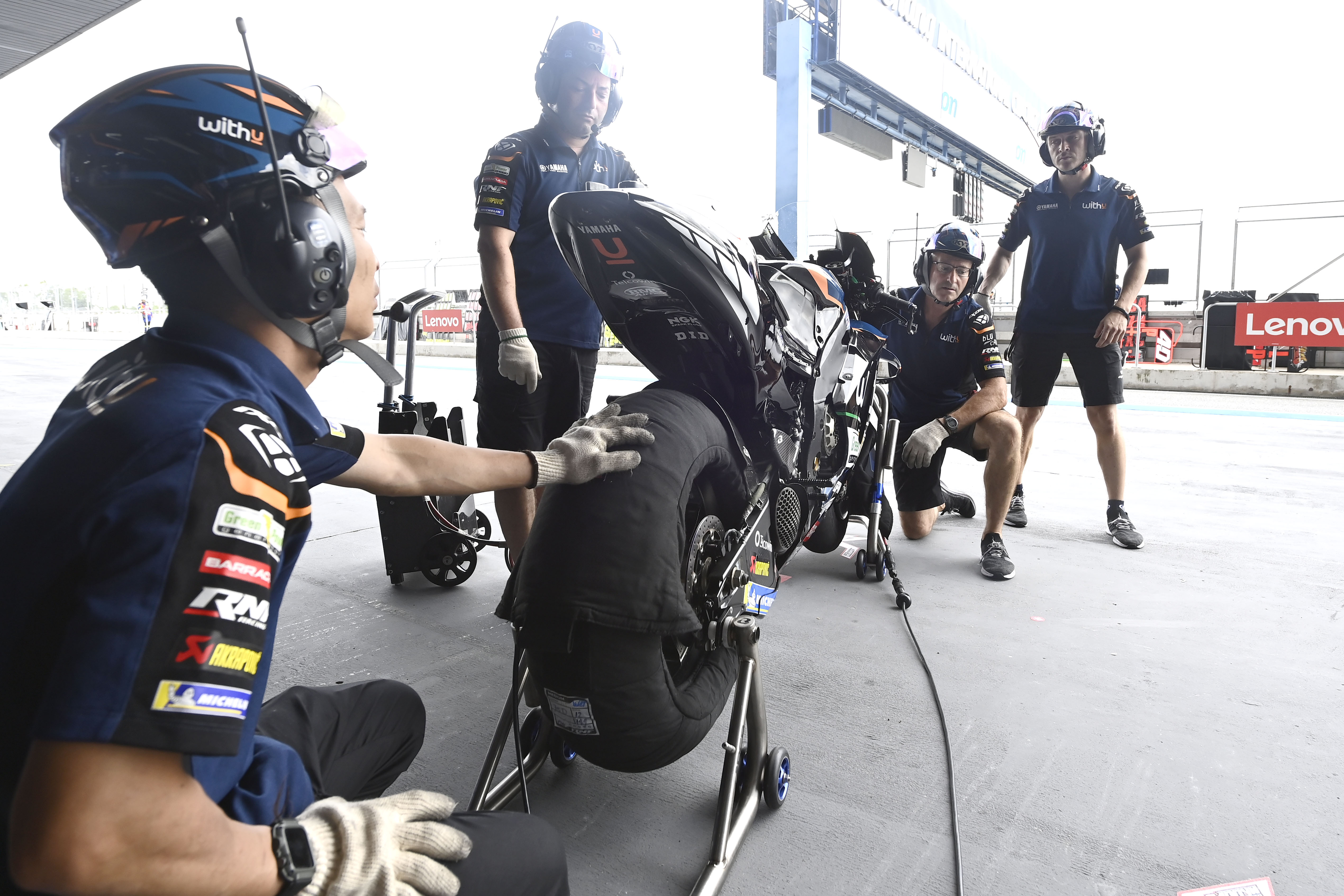 Difficult Thai Grand Prix for WithU Yamaha RNF MotoGP Team | Yamaha Racing