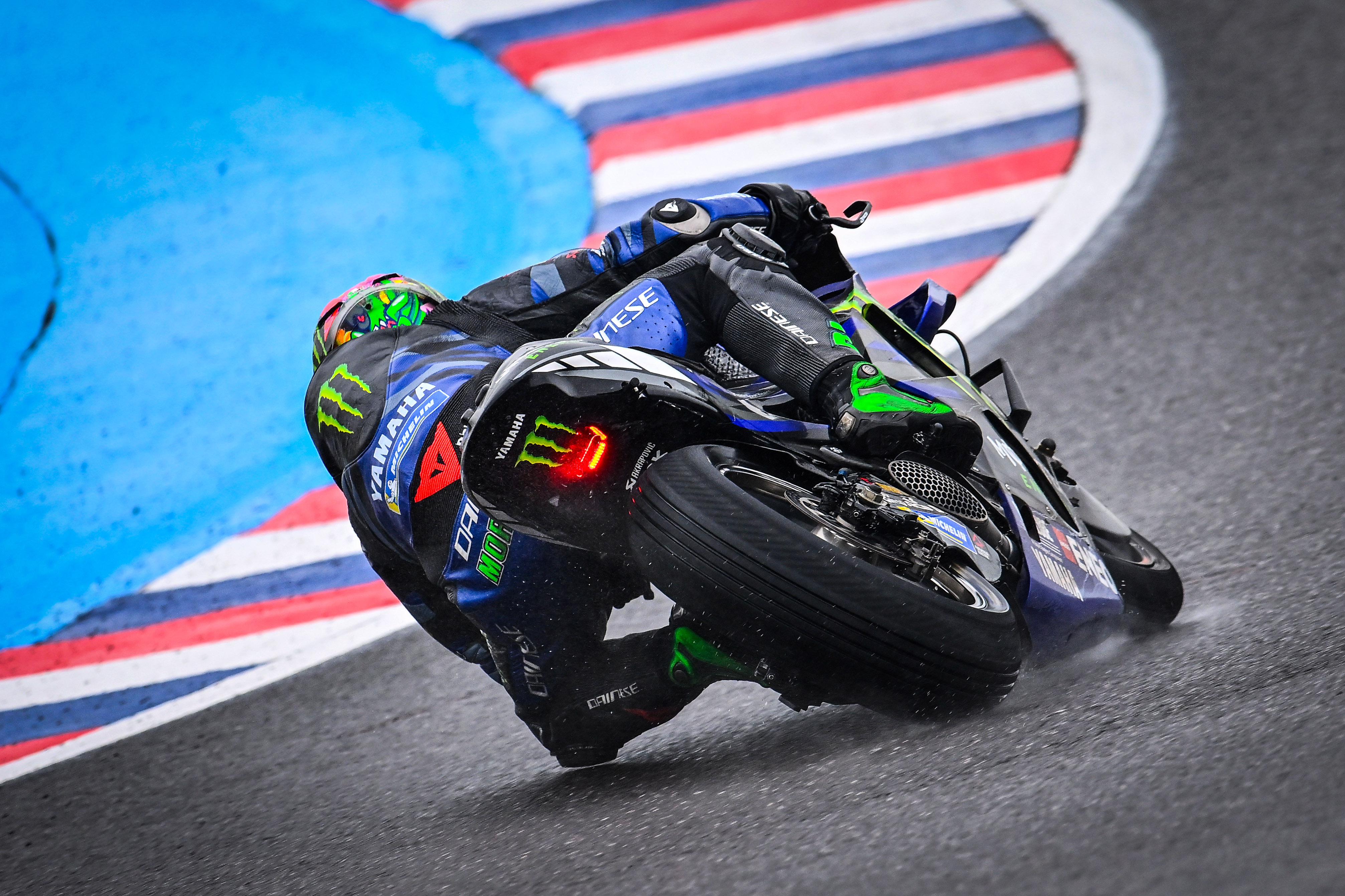 Heroic Performance by Monster Energy Yamaha MotoGP Riders in Wet ...