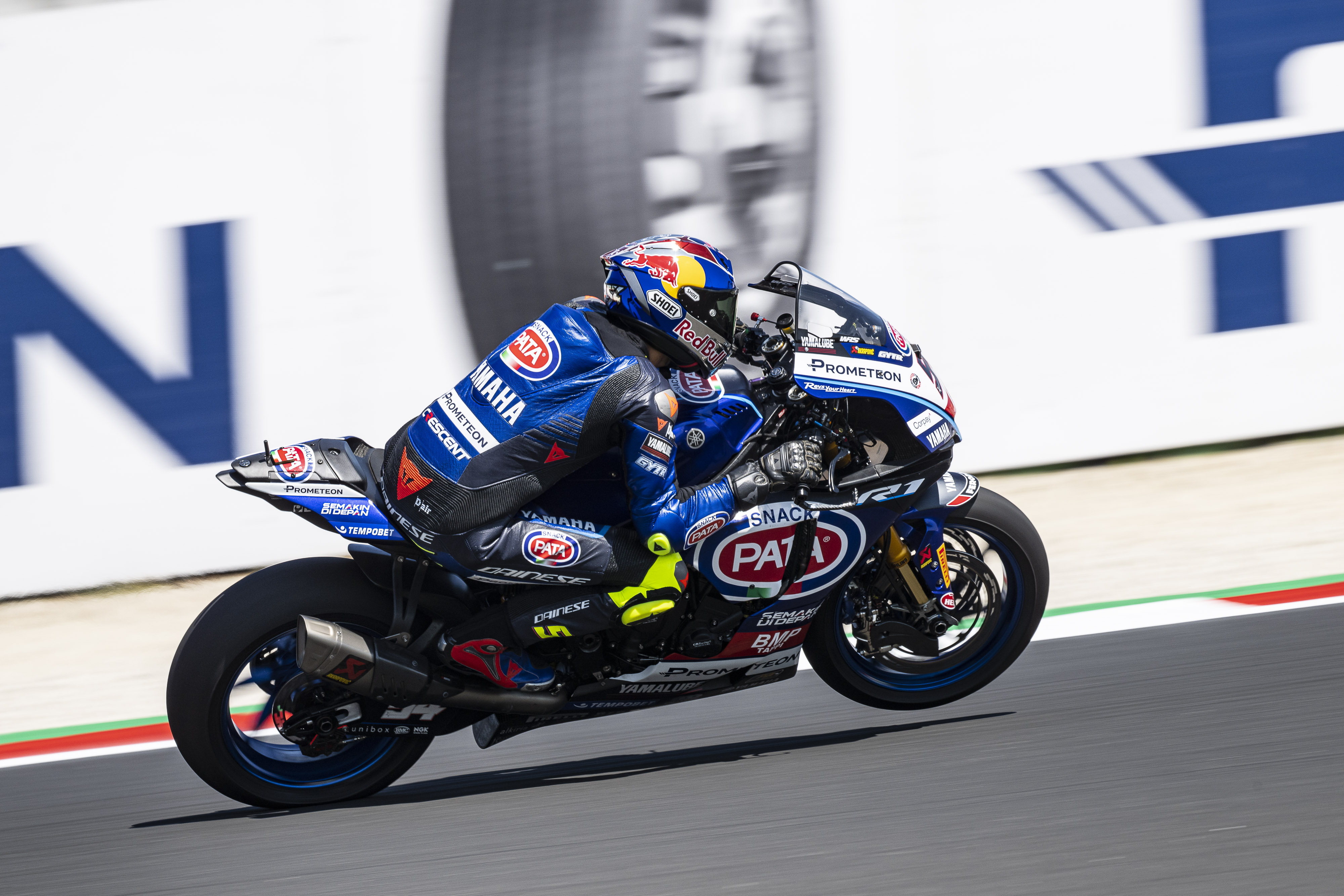 Pata Yamaha Prometeon WorldSBK’s Razgatlioglu P2 in Misano Free ...