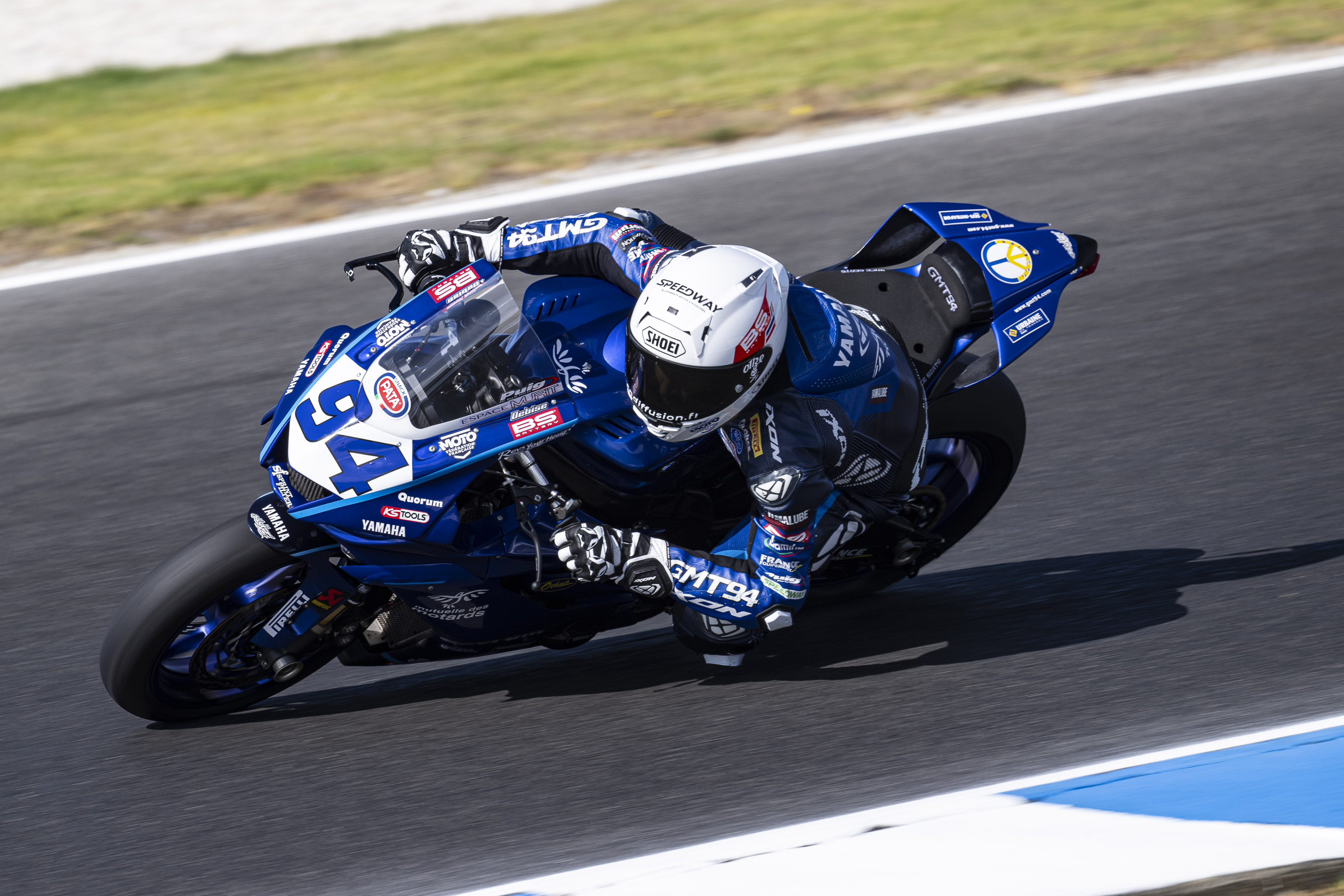 Strong Performance from Manzi to End Phillip Island Test in P2 | Yamaha ...