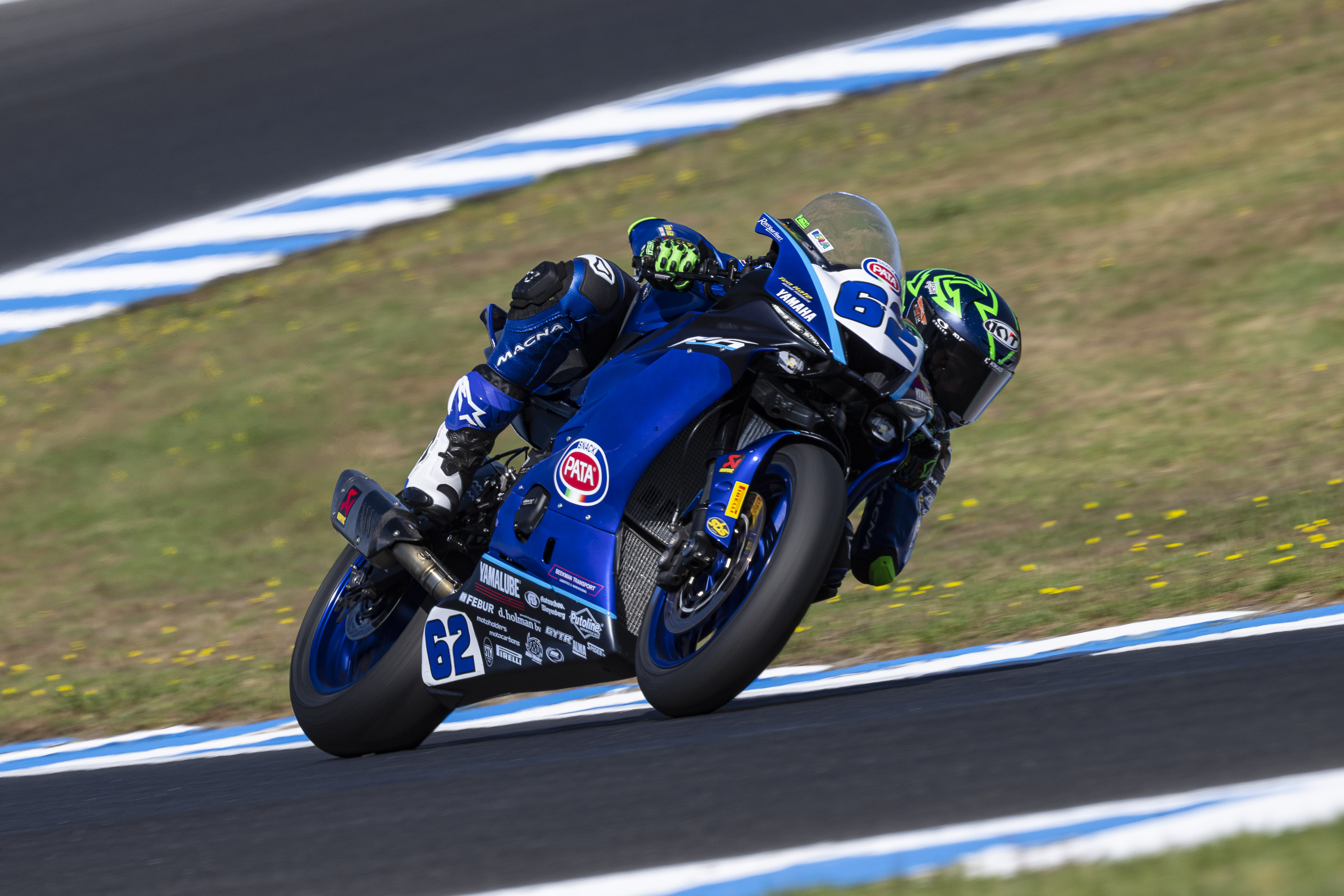 Strong Performance from Manzi to End Phillip Island Test in P2 | Yamaha ...