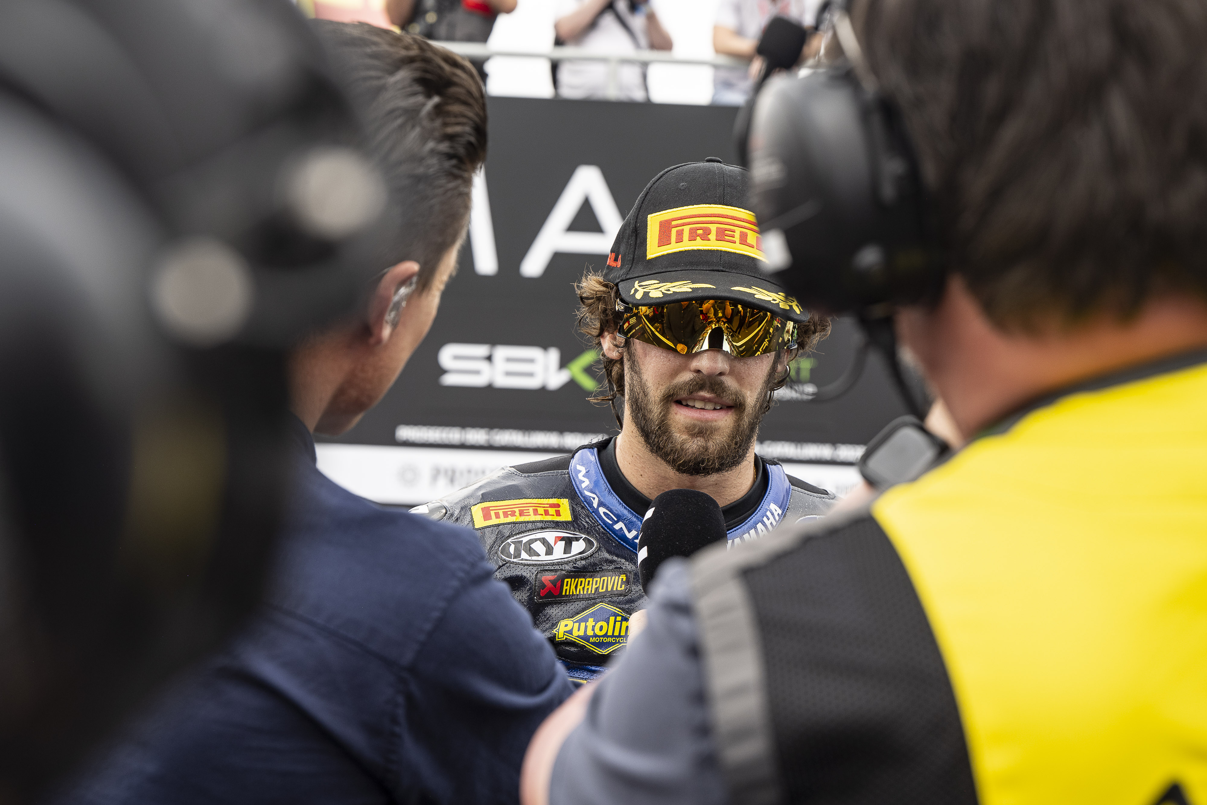 Stefano Manzi Returns to WorldSSP Podium in Tenacious Display | Yamaha ...