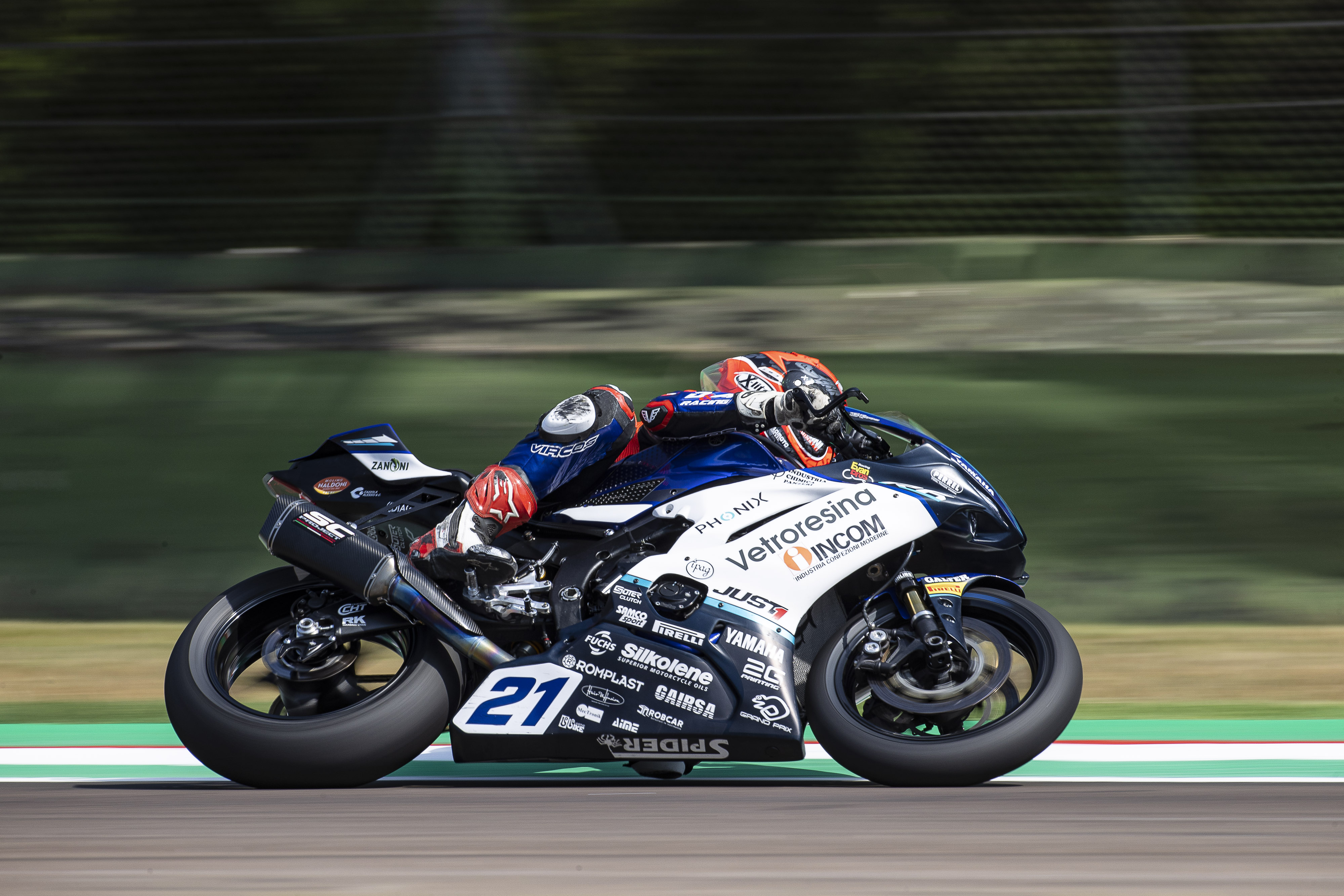 Stefano Manzi on Form as he Finishes Second on Friday in Imola | Yamaha ...