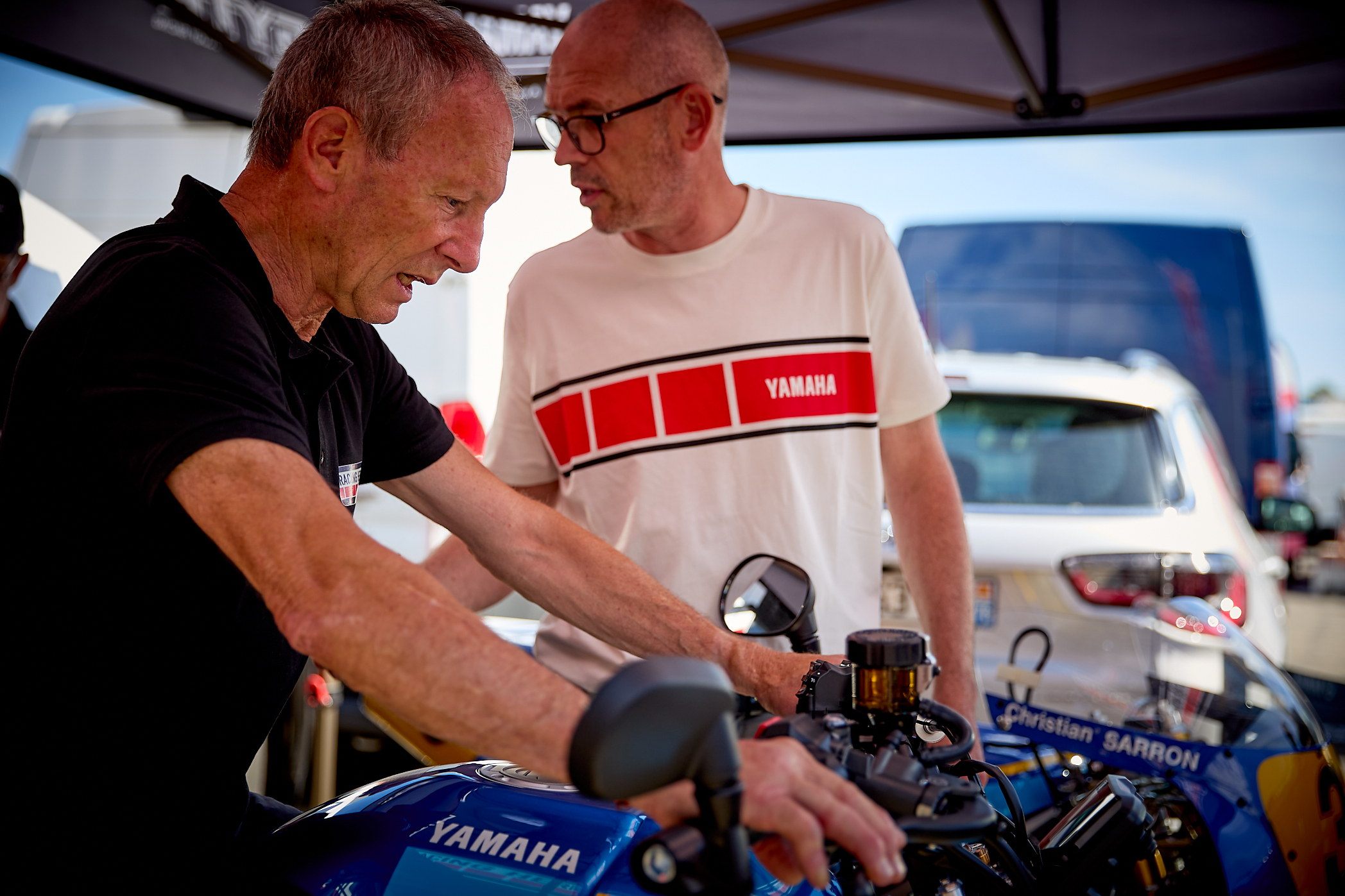 Yamaha Racing Heritage Club Stars at the Sunday Ride Classic | Yamaha ...