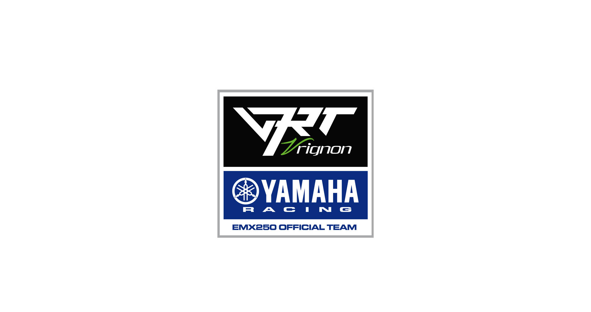 Yamaha Racing Logo Factory YAMAHA LOGO MOTOR GARAGE VLAG ROOD ZWART
