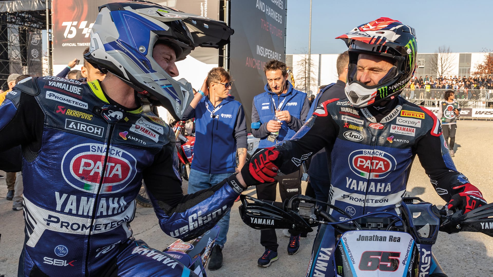 Victory for Rea in Champions Charity Race | Yamaha Racing