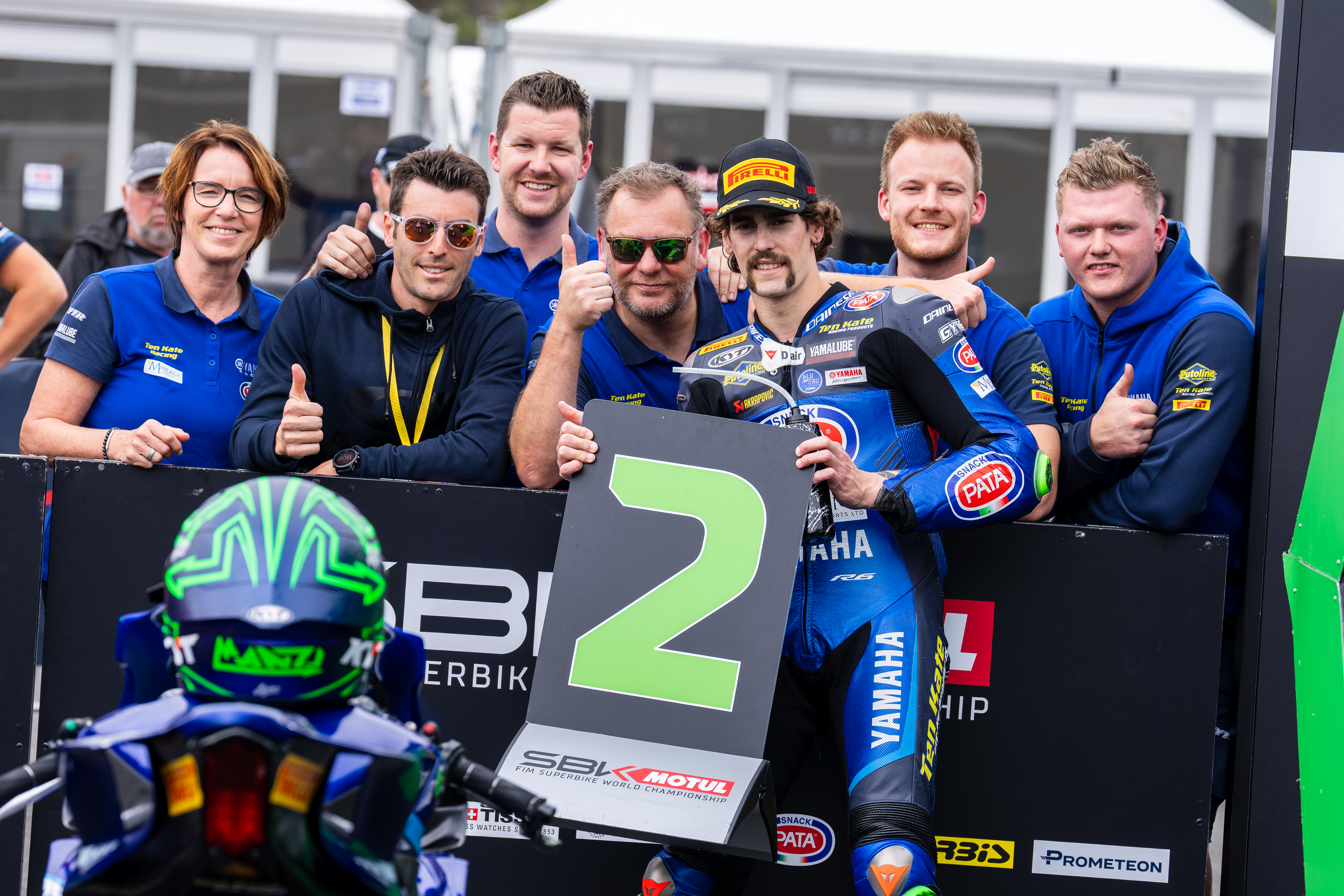 Superb Second for Manzi in Season Opener at Phillip Island | Yamaha Racing