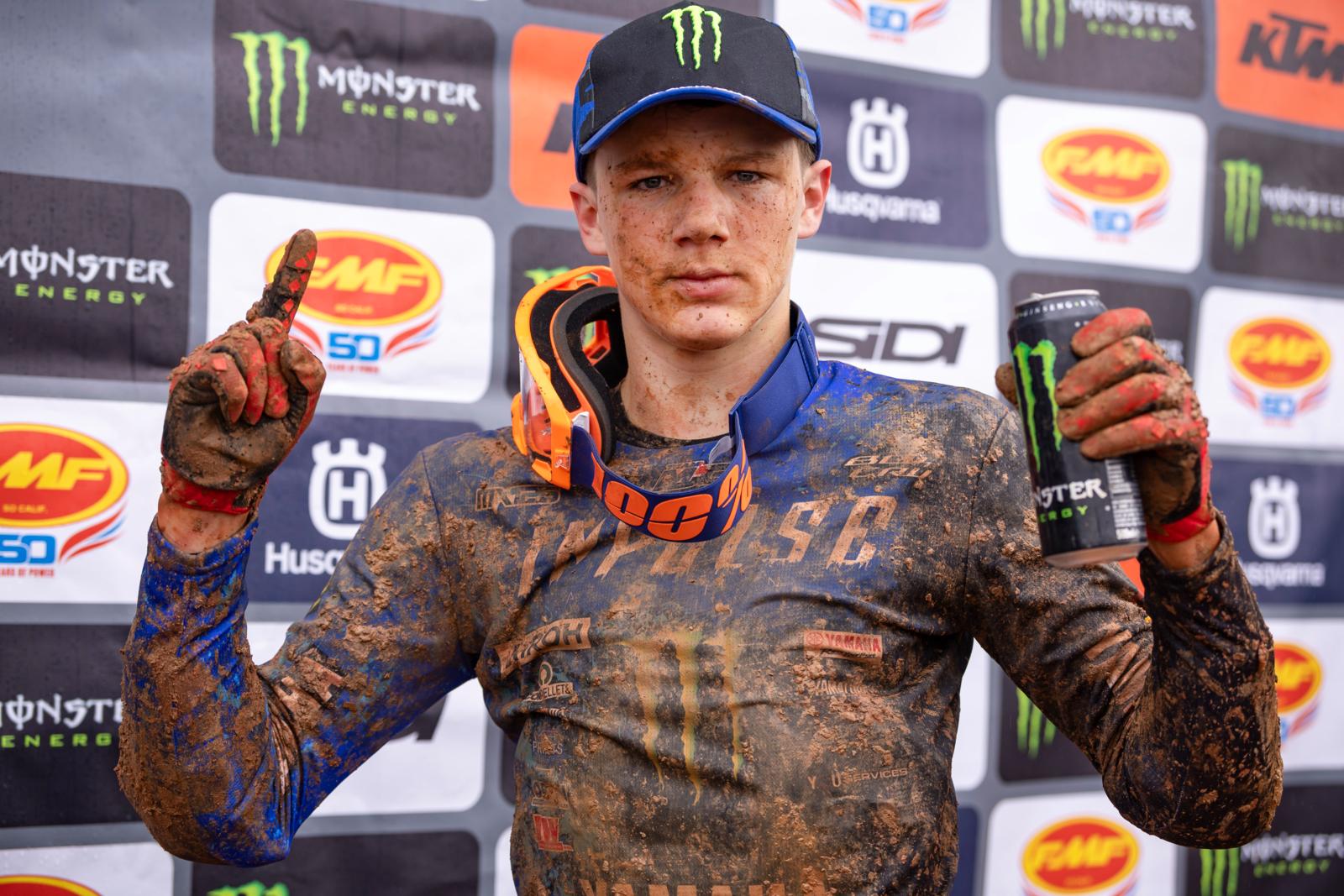 Jarne Bervoets wins EMX125 in Spain to lead 2025 championship! | Yamaha ...