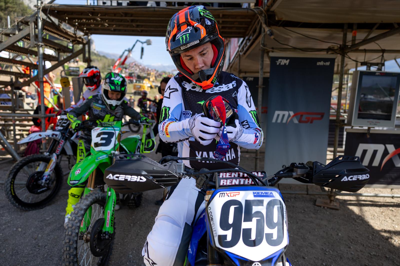 Renaux Digs Deep for Sixth at MXGP Round Five | Yamaha Racing