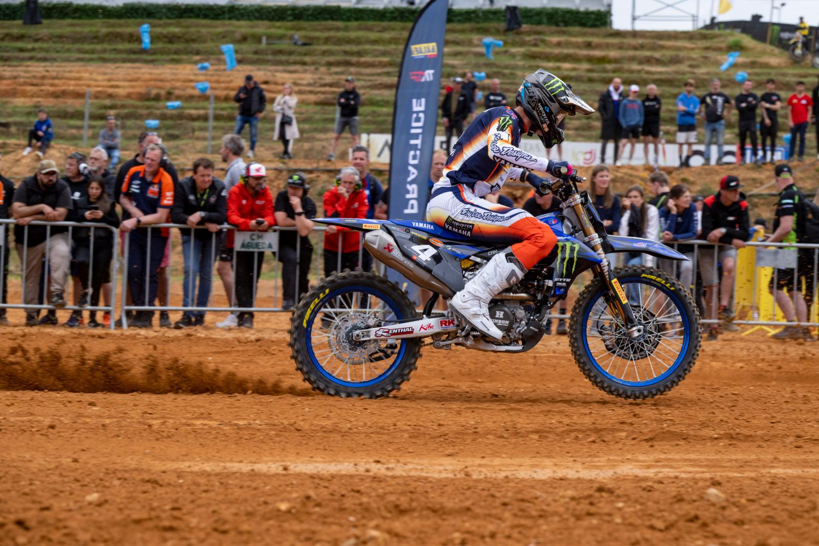 Elzinga Fights to Eighth at Sodden MXGP of Portugal | Yamaha Racing