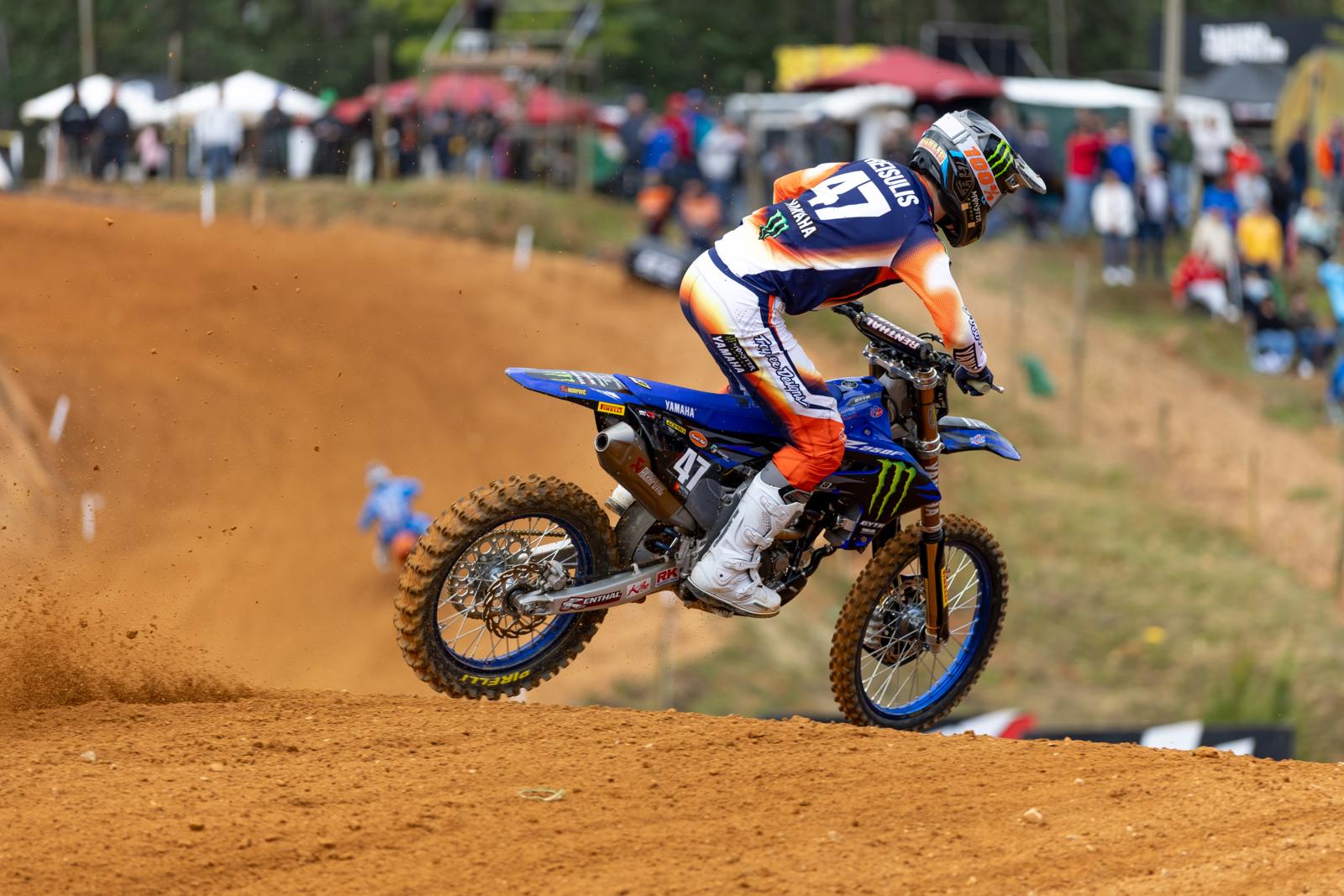 Elzinga Fights to Eighth at Sodden MXGP of Portugal | Yamaha Racing