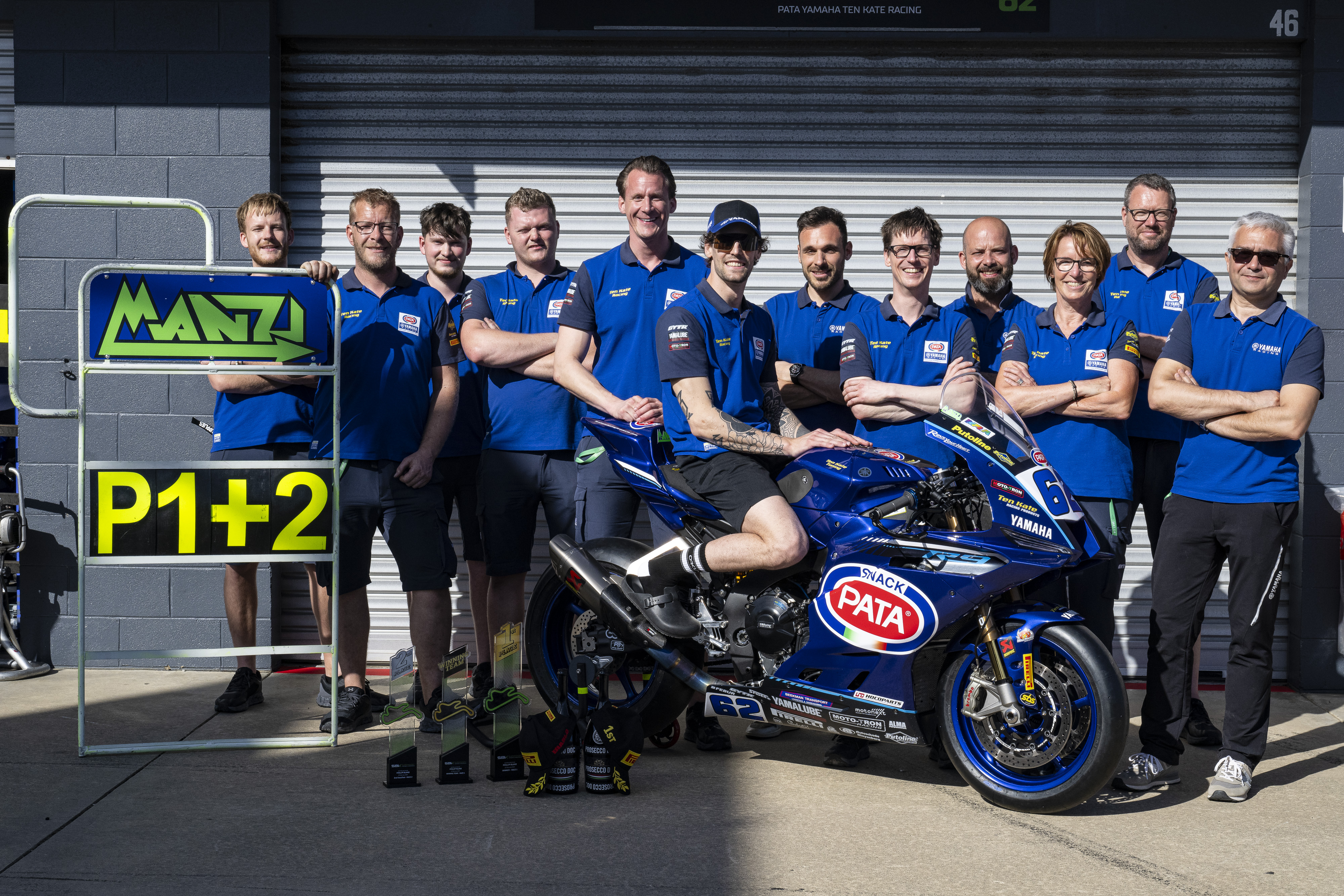 Manzi Completes Successful Debut for Yamaha R9 with Second on Sunday in ...