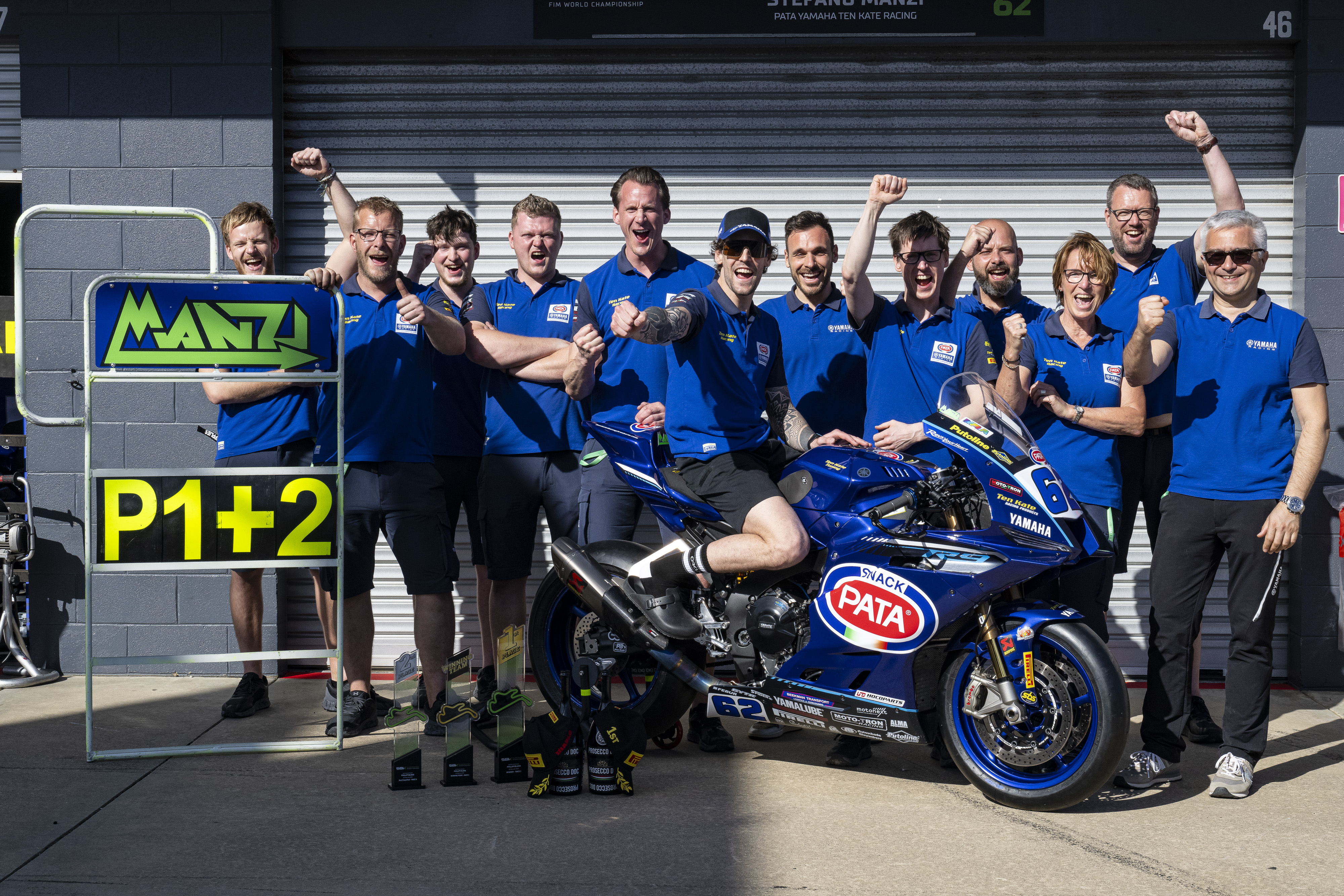 Manzi Completes Successful Debut for Yamaha R9 with Second on Sunday in ...