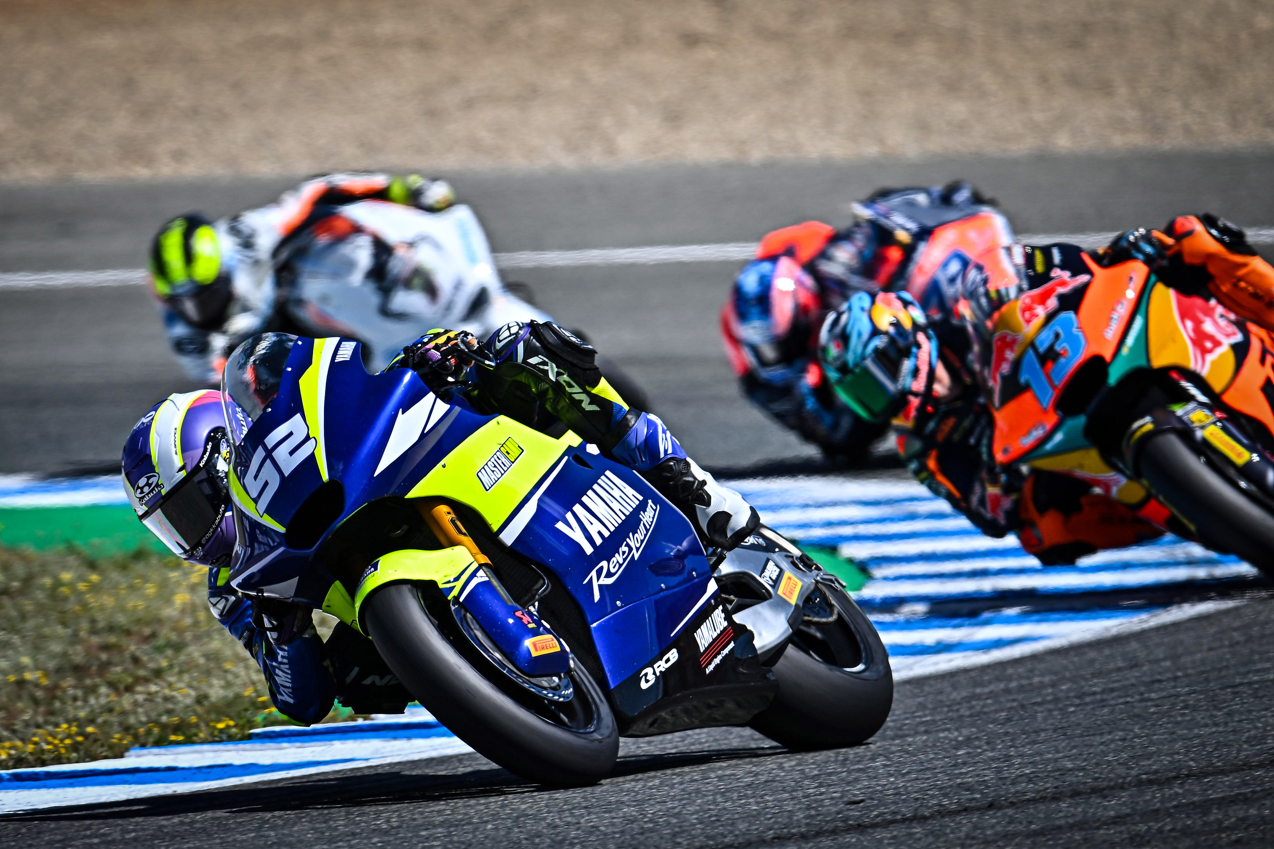 Another Strong P8 Finish for Alcoba in the Jerez Race | Yamaha Racing