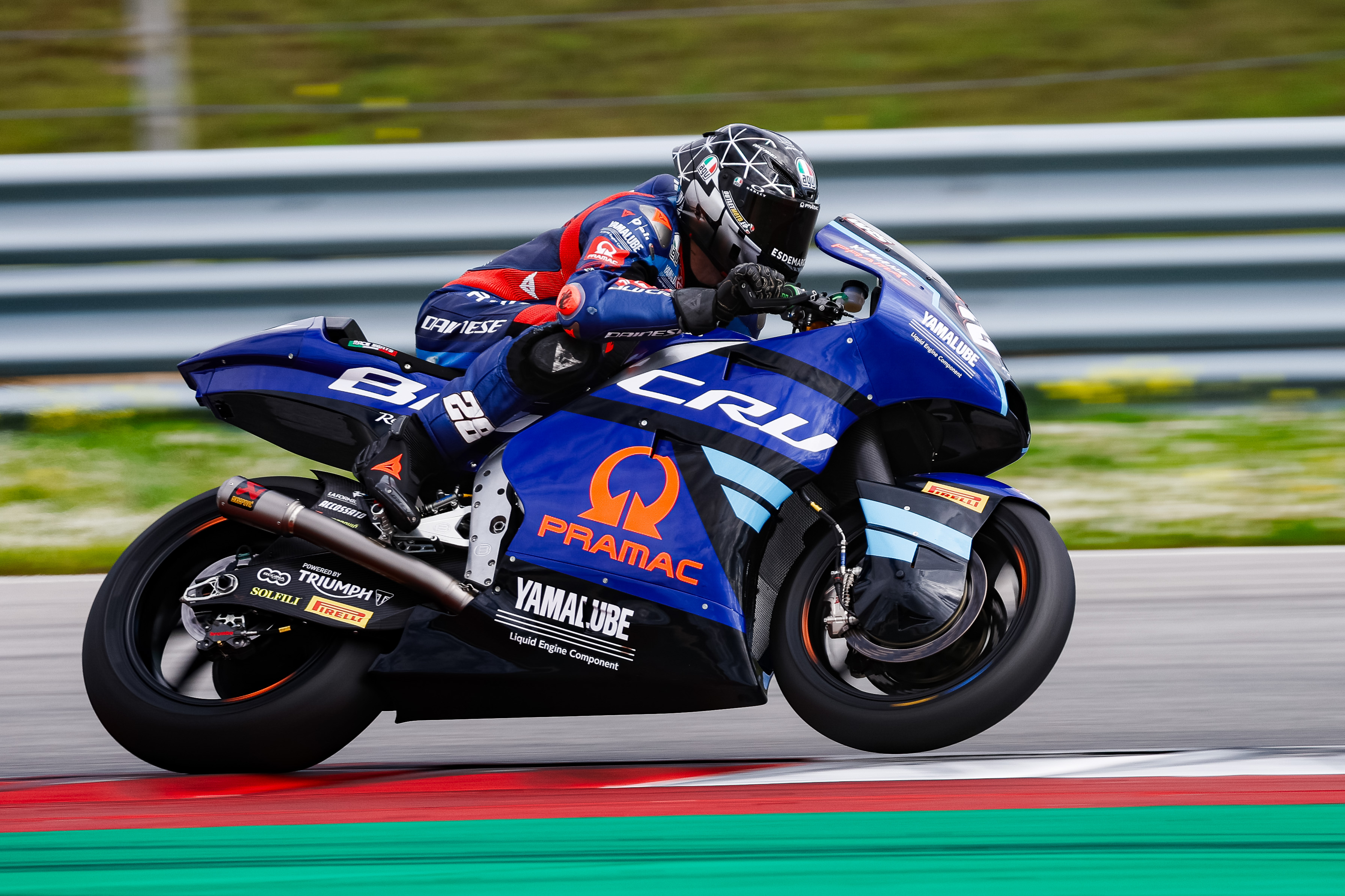 BLU CRU Pramac Yamaha Moto2 Team Makes Its World Championship Debut at ...