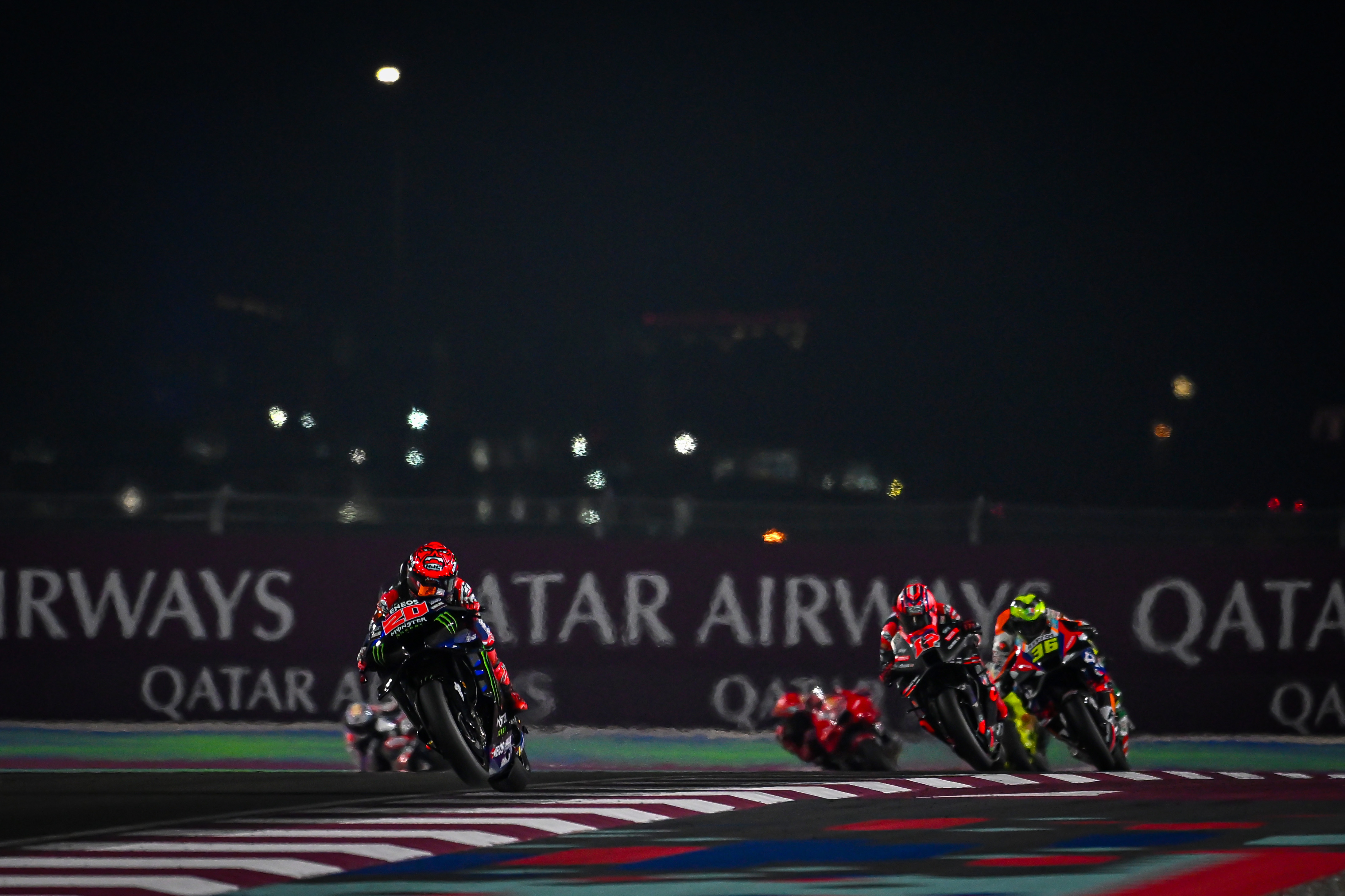 Quartararo and Rins Make Up Ground in Qatar GP Race | Yamaha Racing