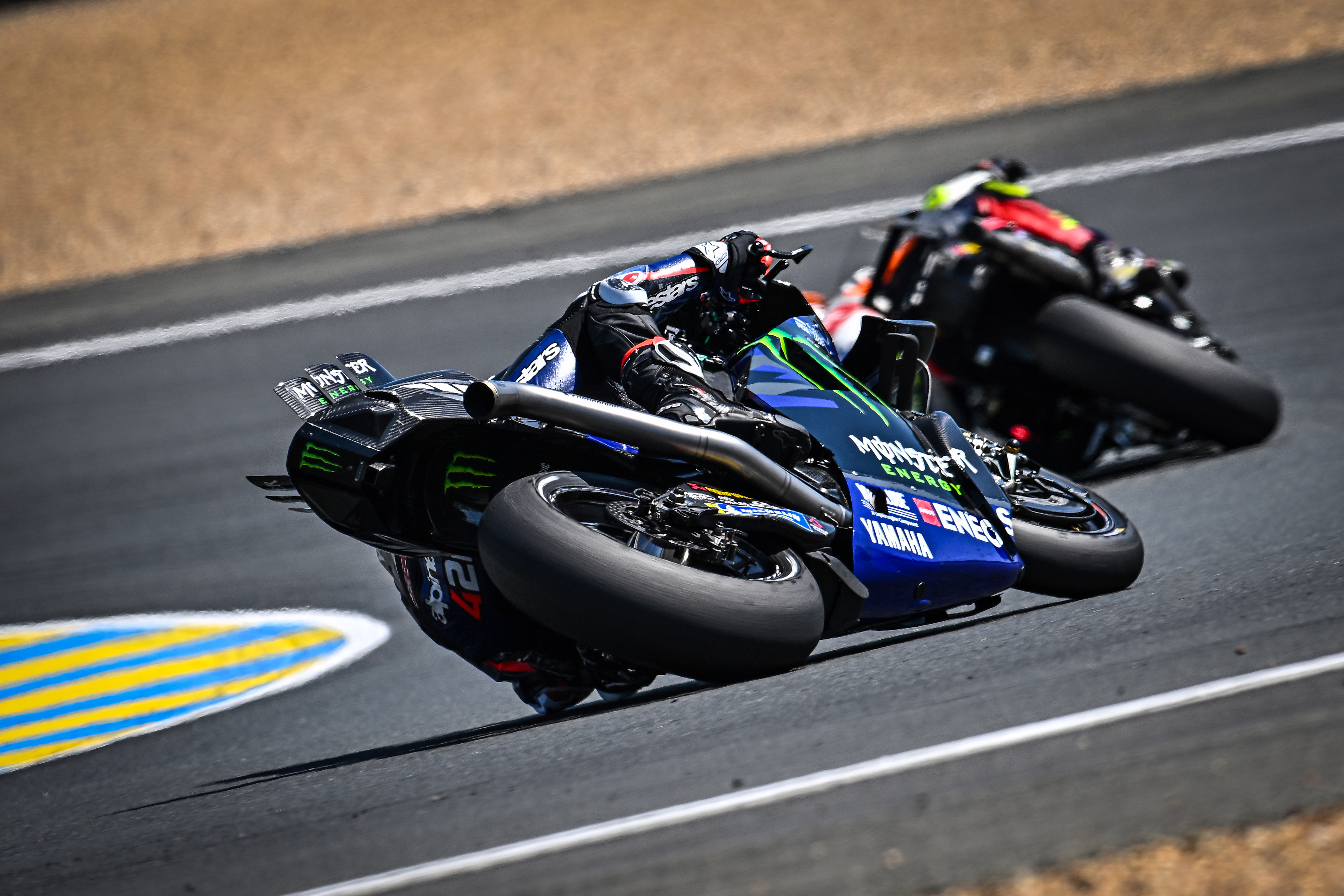 Quartararo Claims Entry into French GP Q2 on Le Mans Friday | Yamaha Racing
