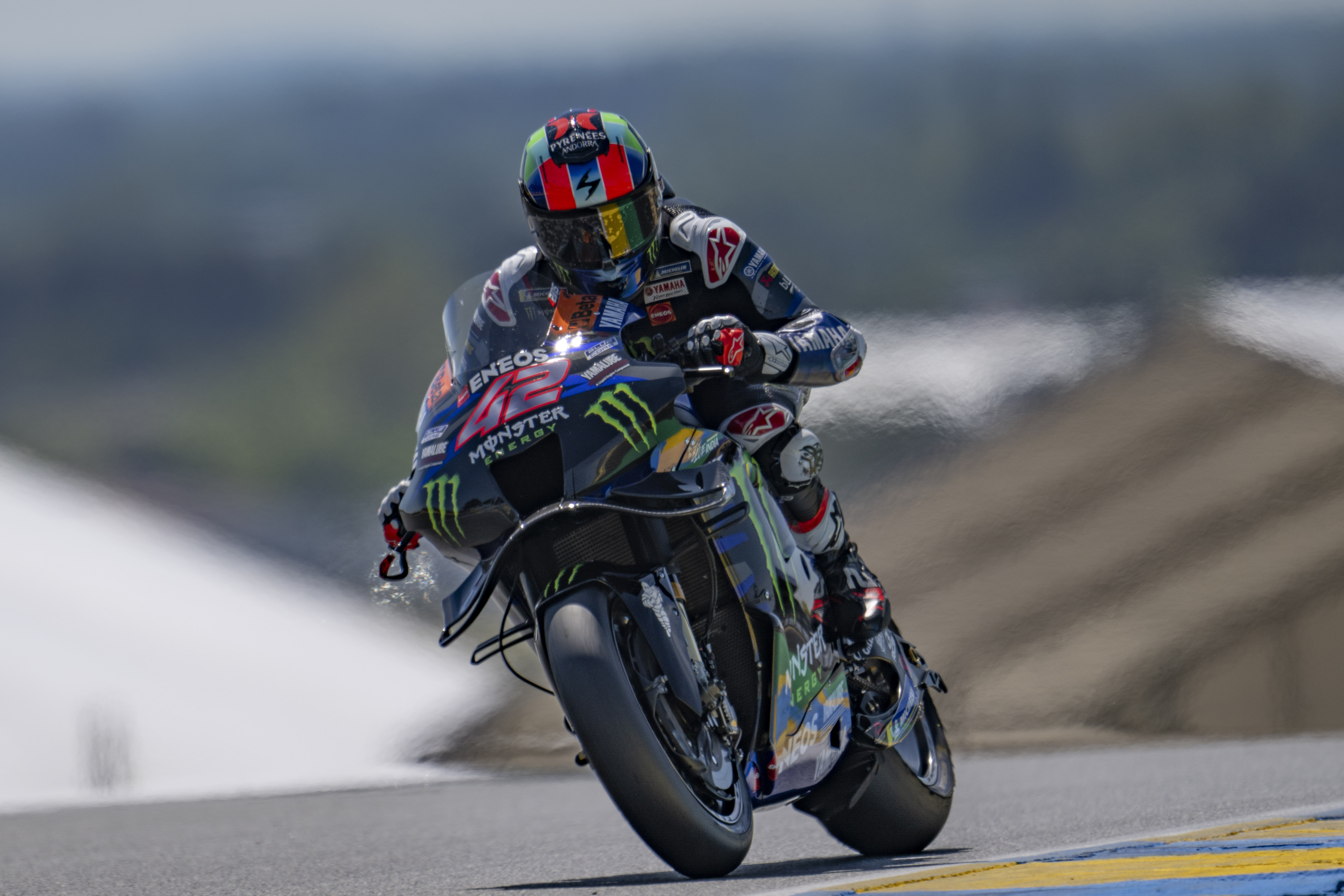 Quartararo Claims Entry into French GP Q2 on Le Mans Friday | Yamaha Racing