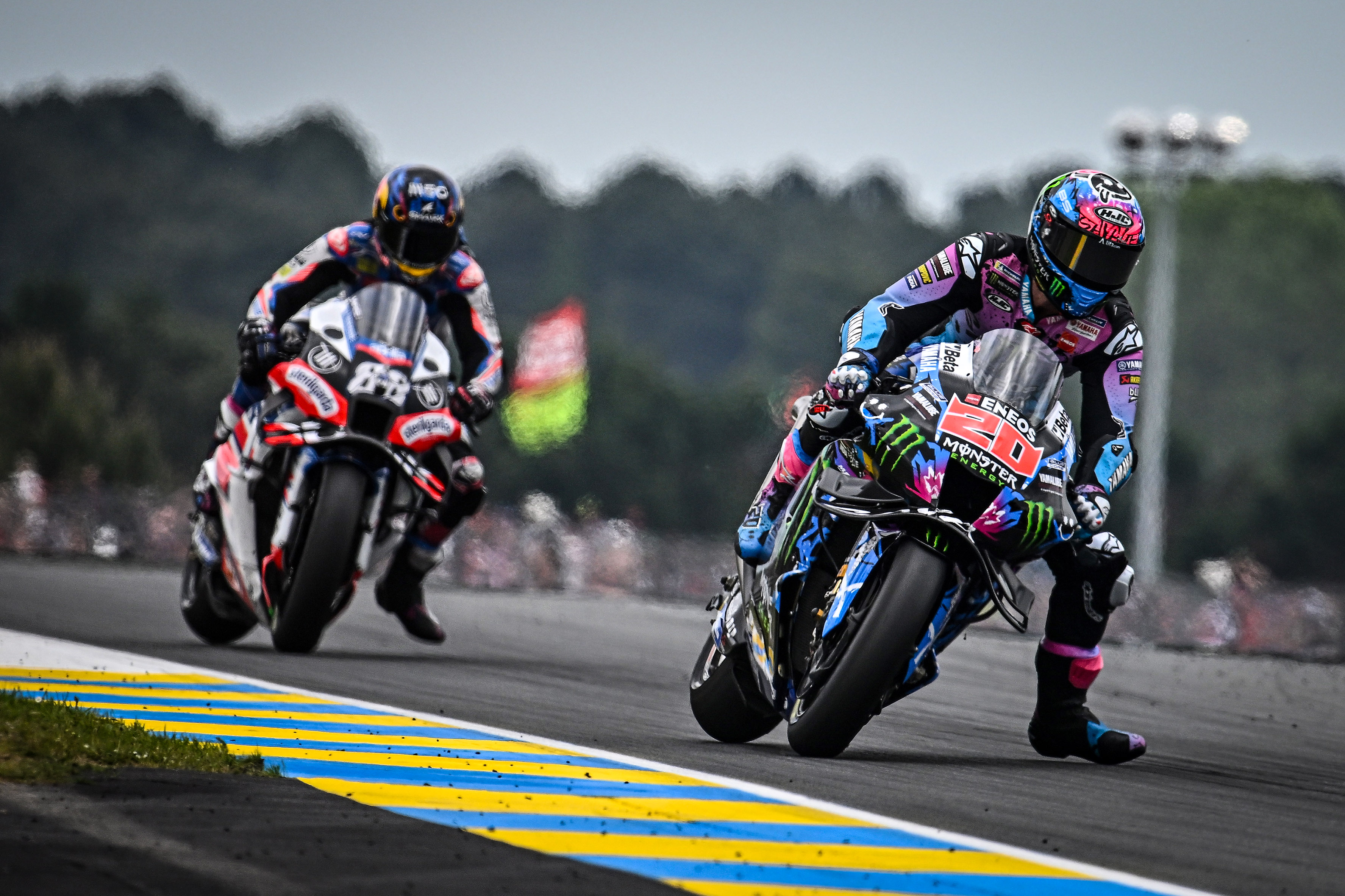 Monster Energy Yamaha MotoGP Show Fighting Spirit in French GP Race ...