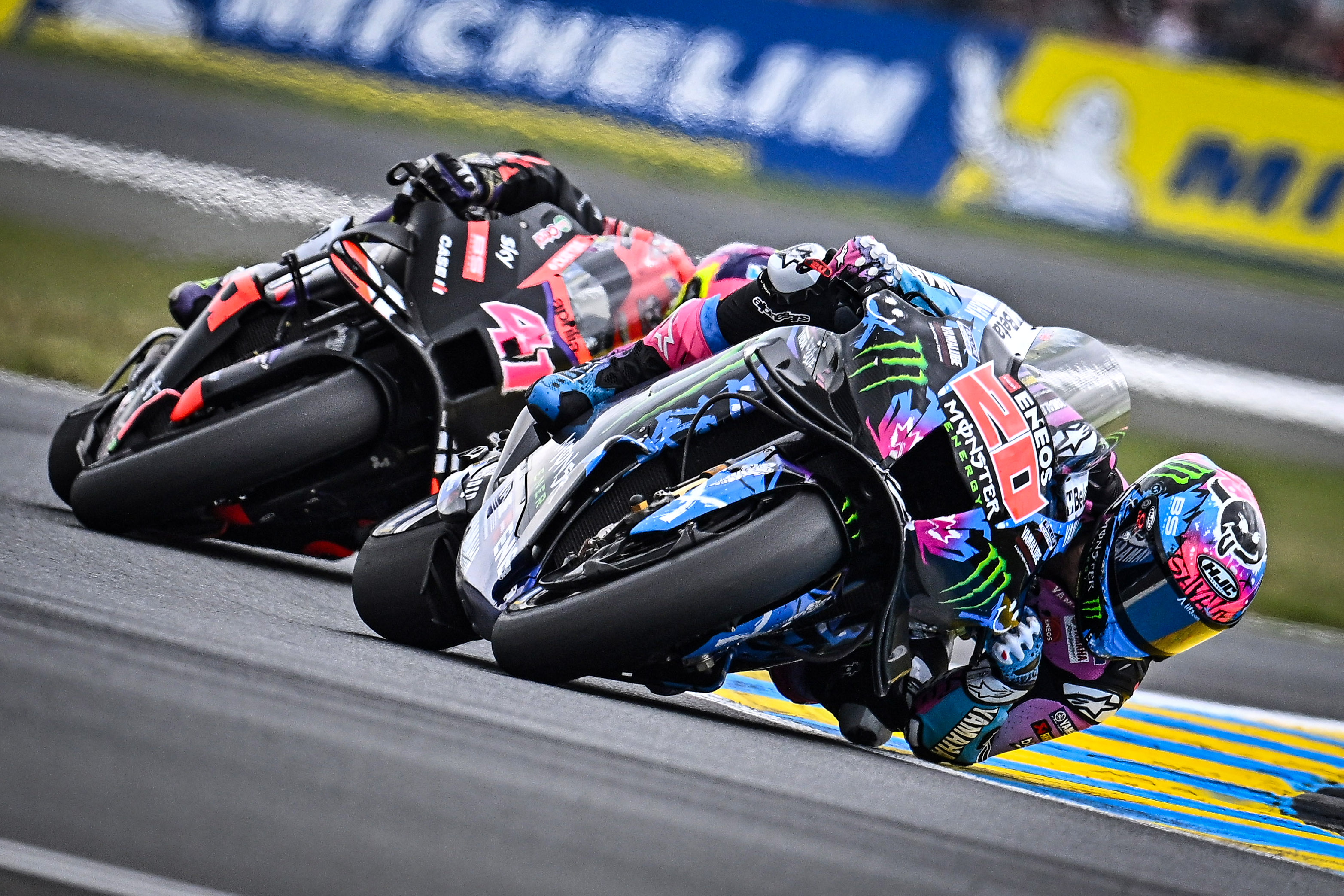Monster Energy Yamaha MotoGP Show Fighting Spirit in French GP Race ...