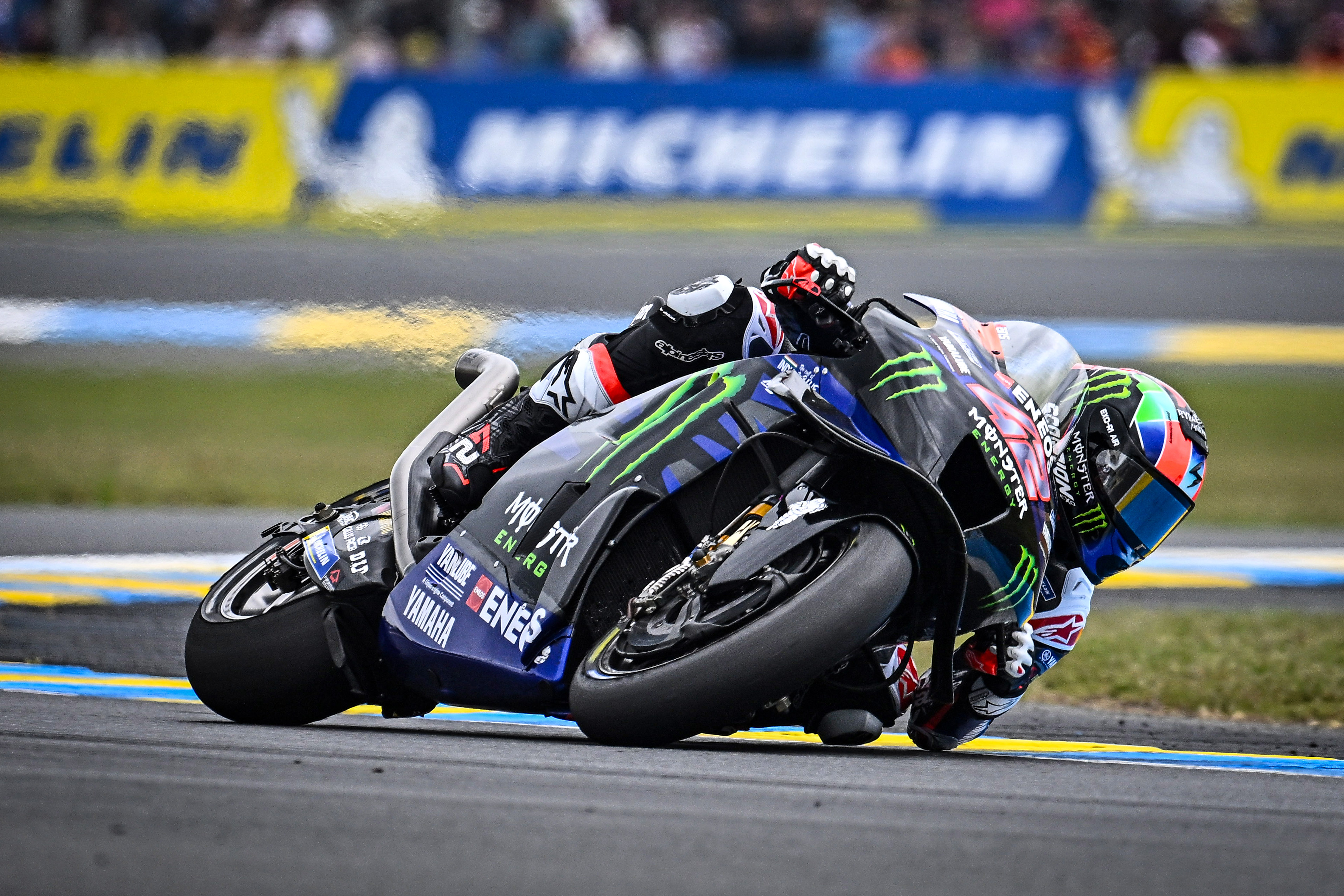 Monster Energy Yamaha MotoGP Show Fighting Spirit in French GP Race ...