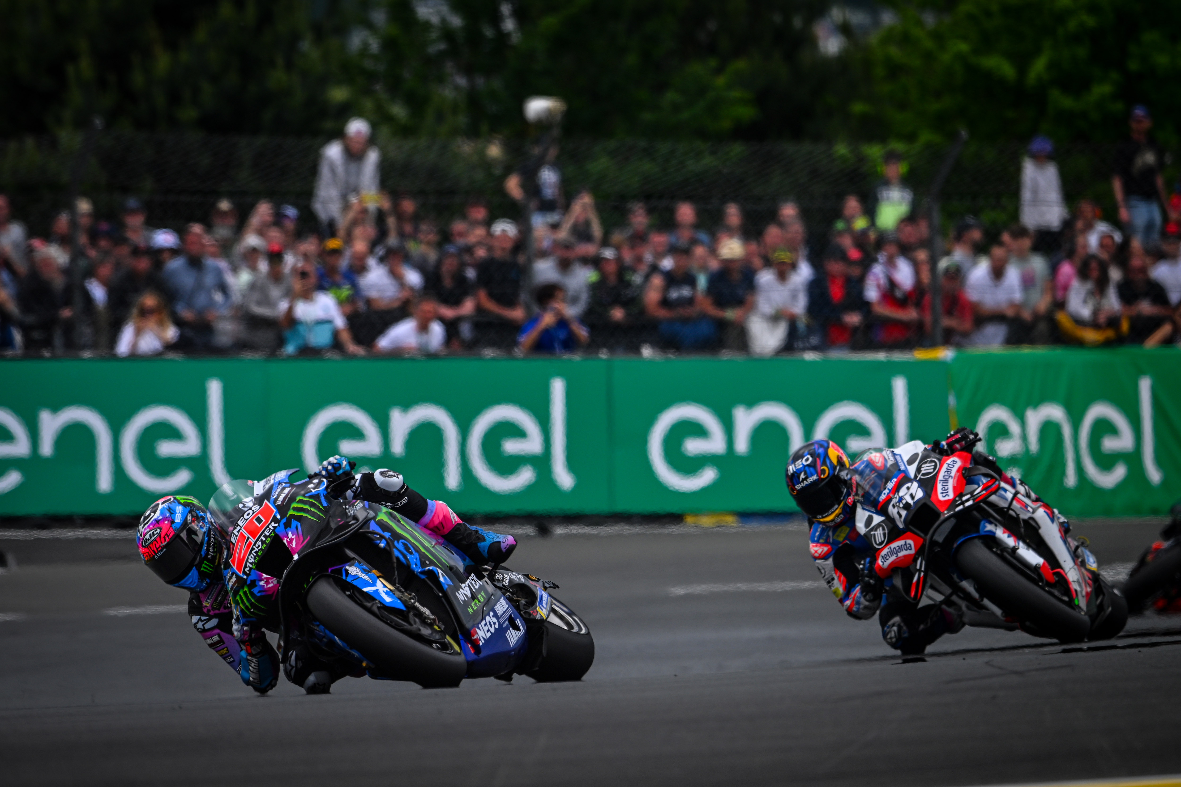 Monster Energy Yamaha MotoGP Show Fighting Spirit in French GP Race ...