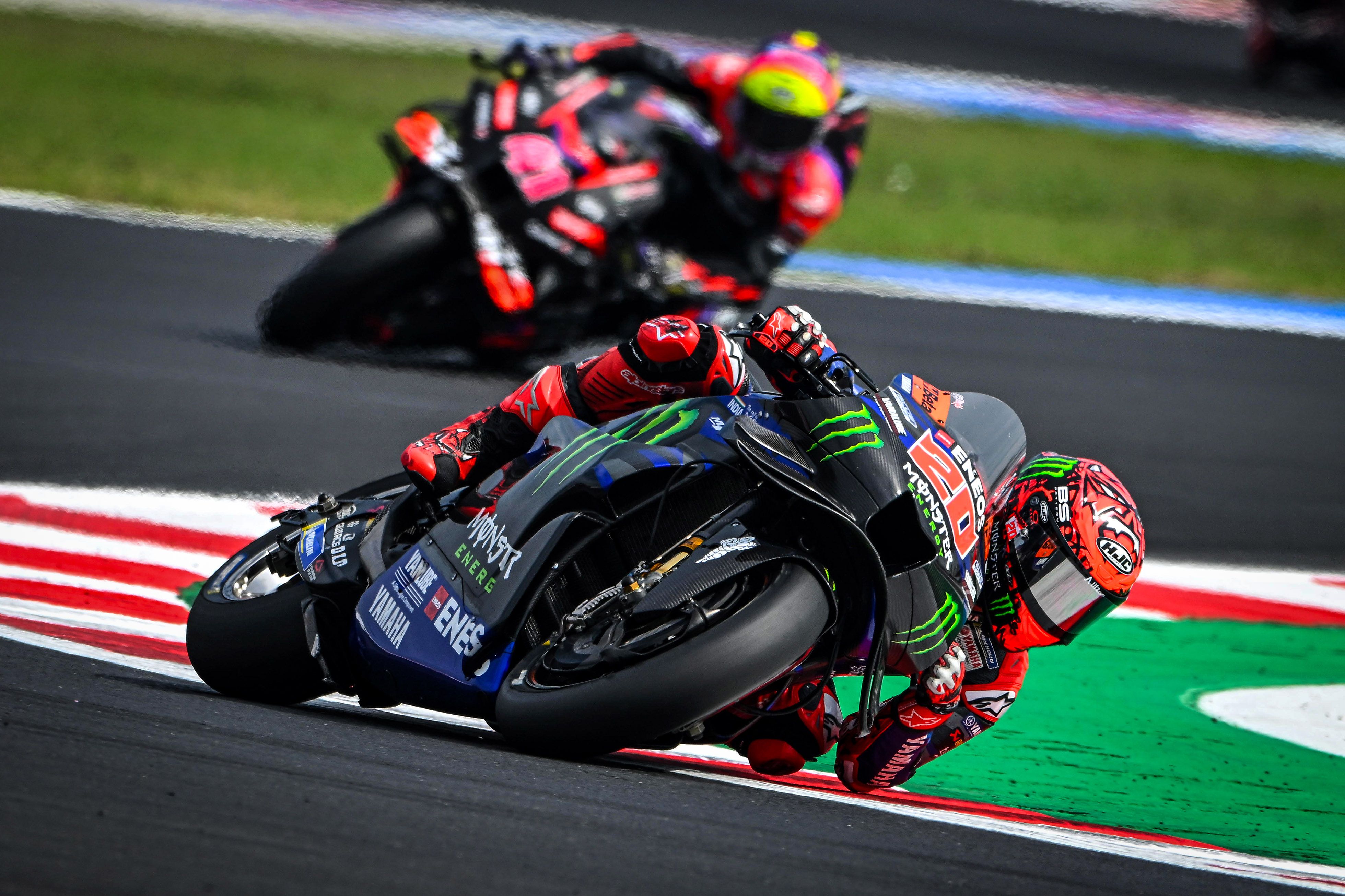 Quartararo Finishes Seventh after Pushing 100 Per Cent in Emilia ...