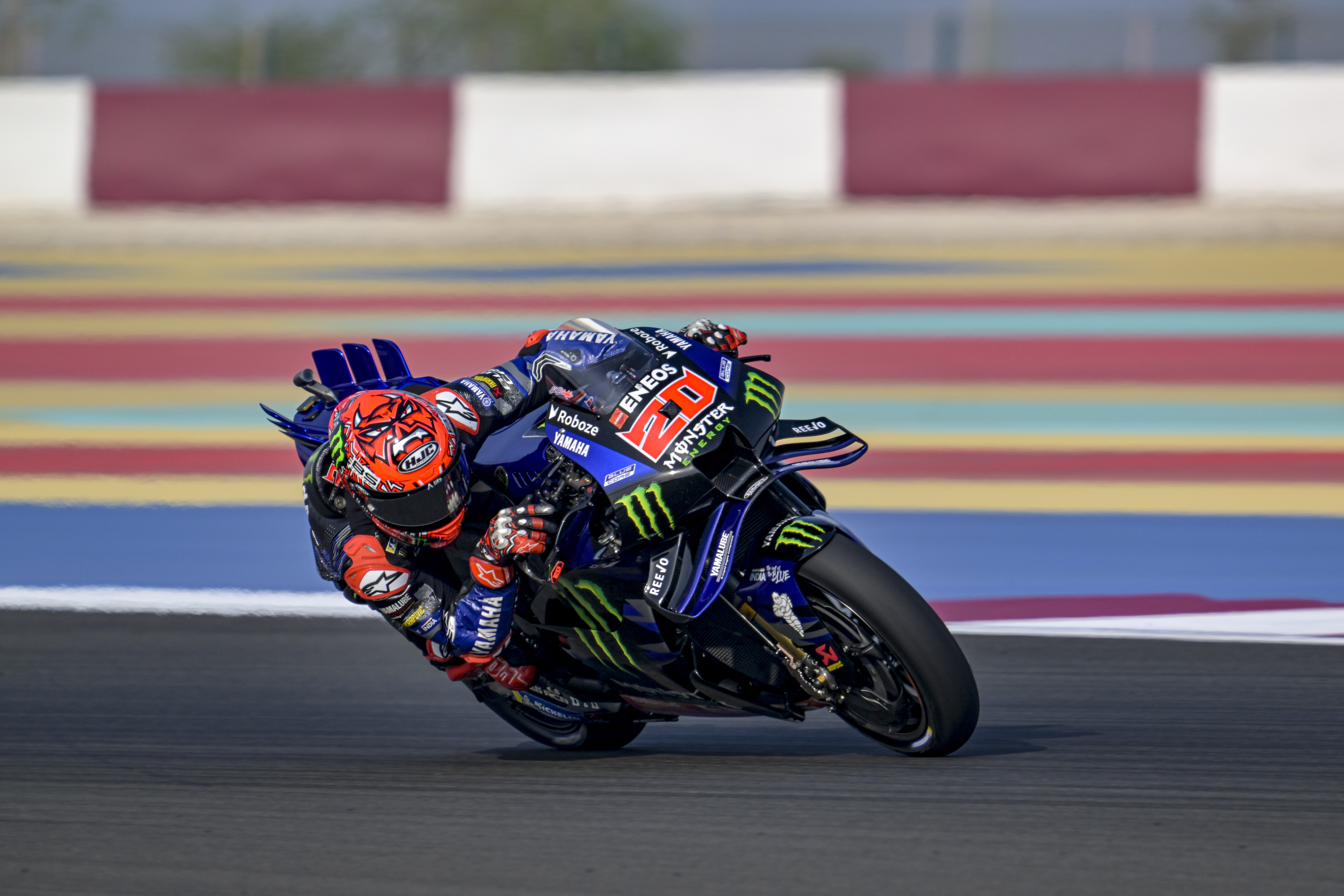 Quartararo Secures Q2 Placement on Qatar GP Friday | Yamaha Racing