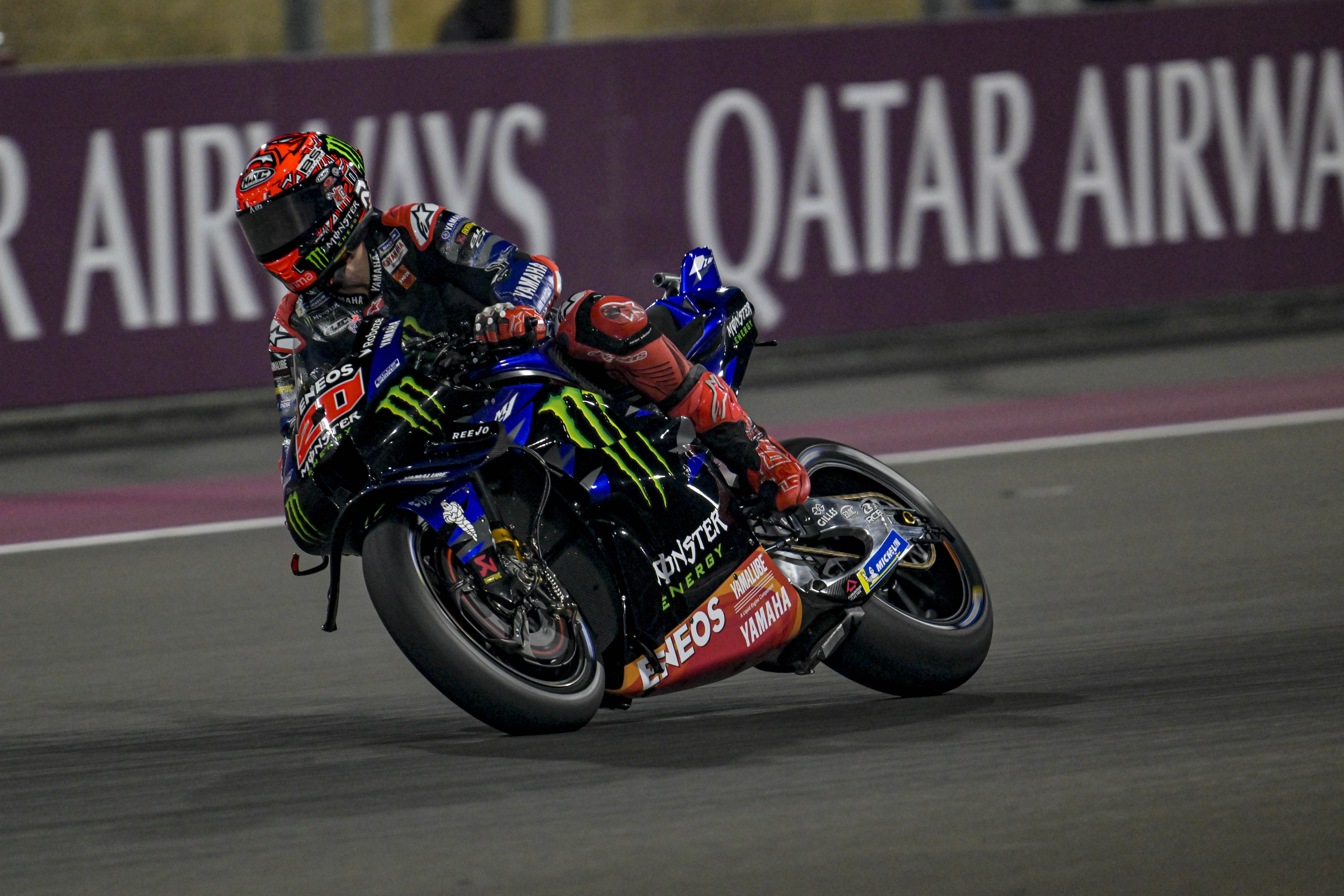Quartararo Secures Q2 Placement on Qatar GP Friday | Yamaha Racing