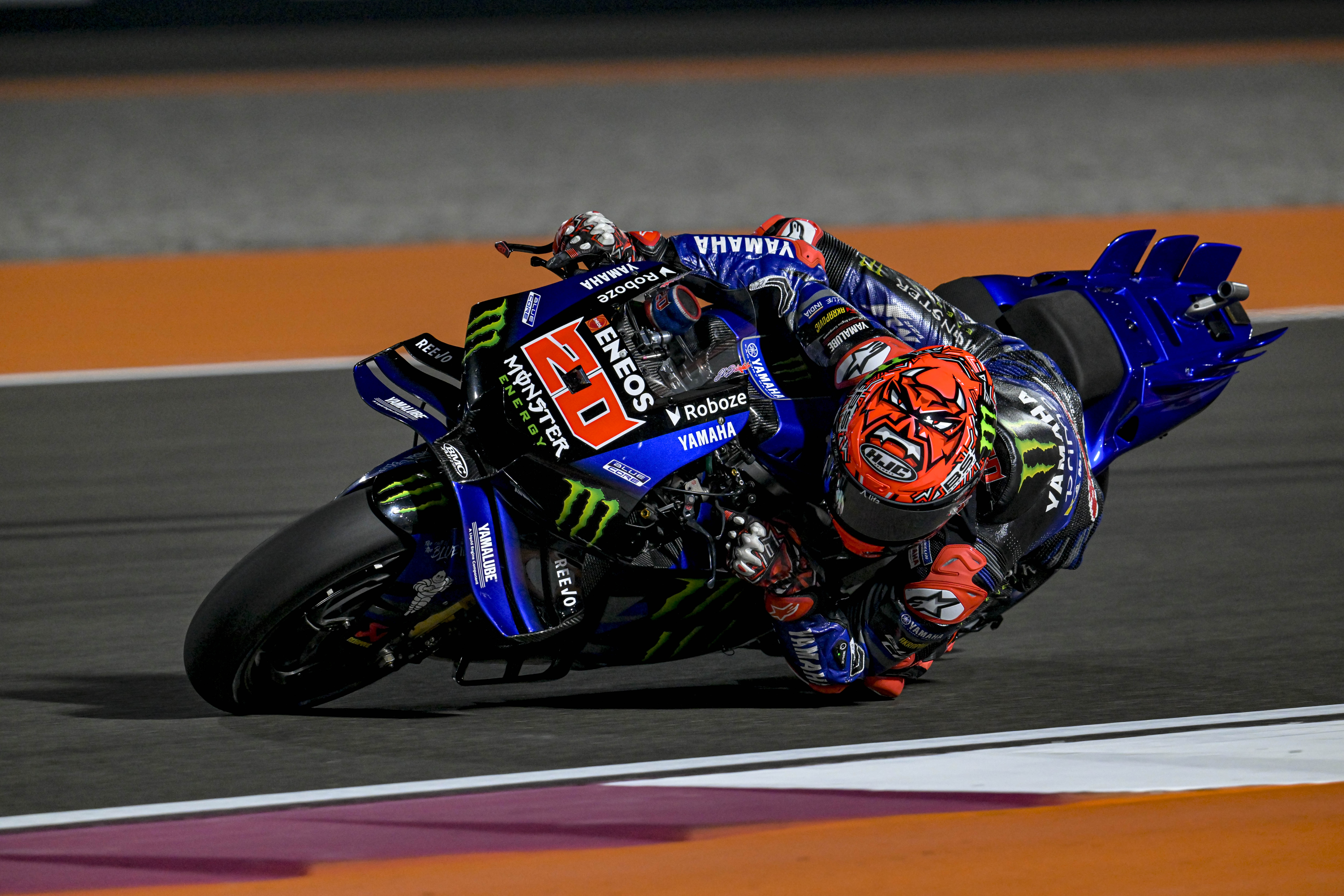 Quartararo Secures Q2 Placement on Qatar GP Friday | Yamaha Racing