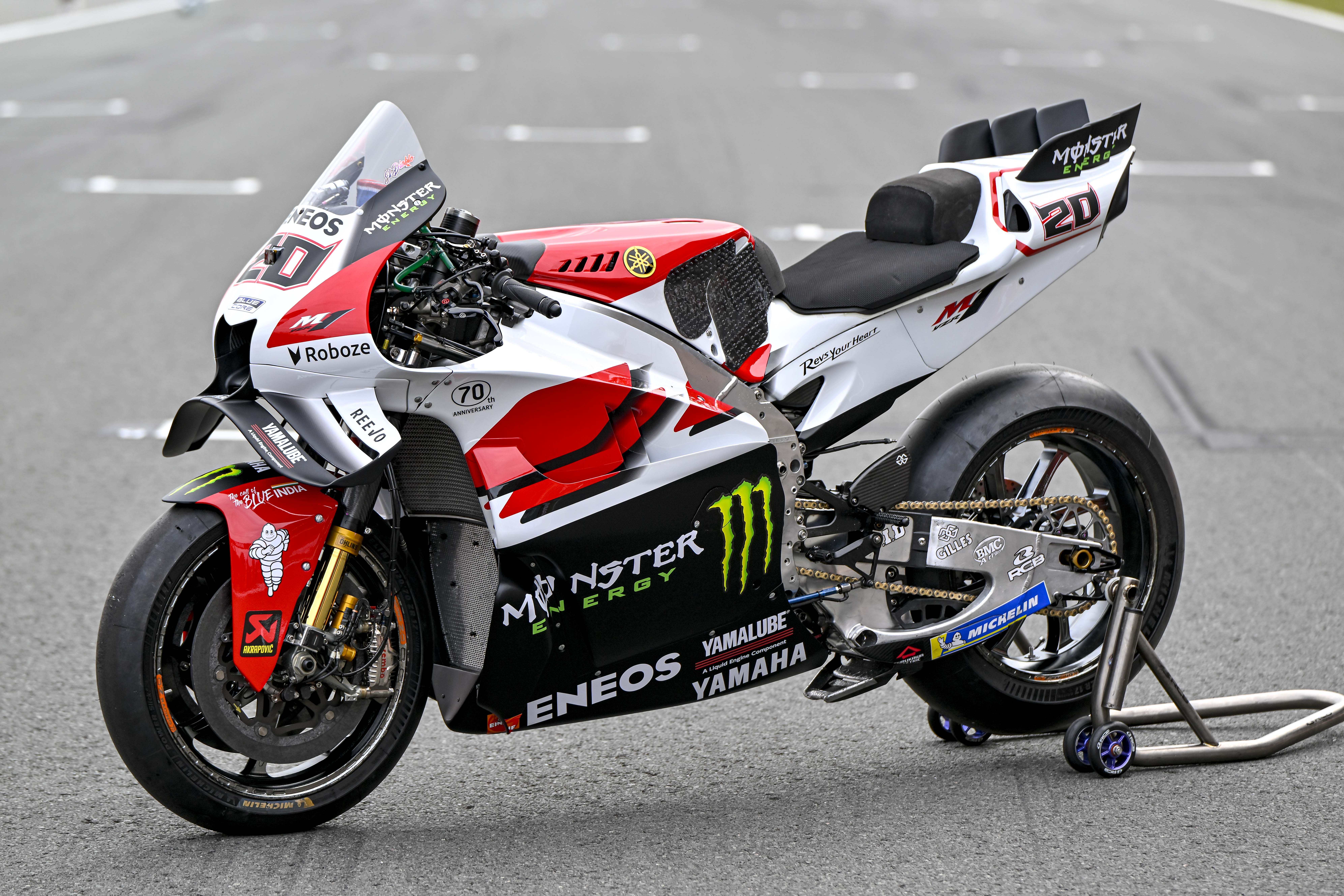 Yamaha Unveil Special Yamaha 70th Anniversary Livery ahead of Dutch GP ...